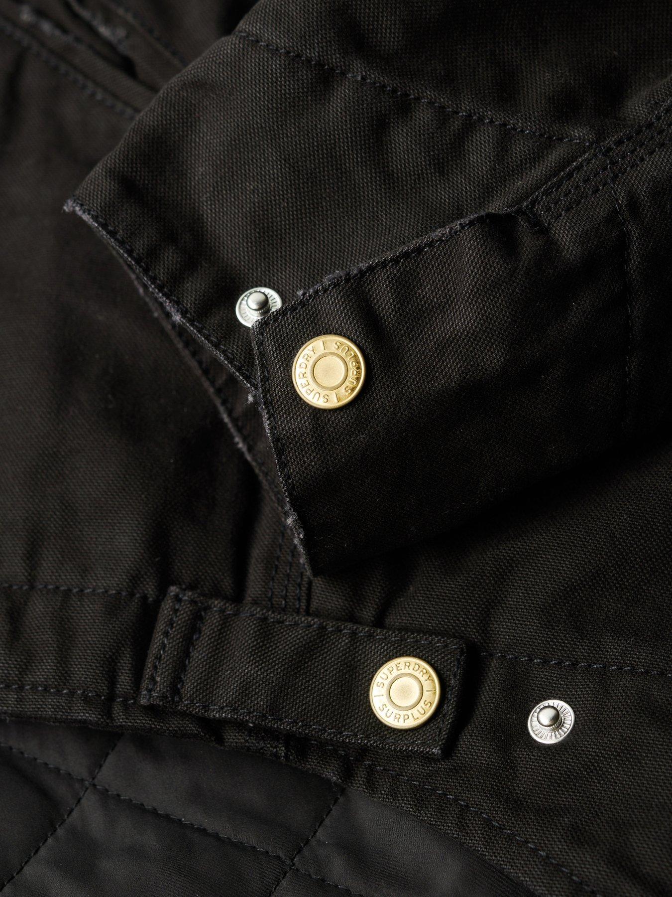 Superdry Surplus Ranch Worker Jacket - Black | Very