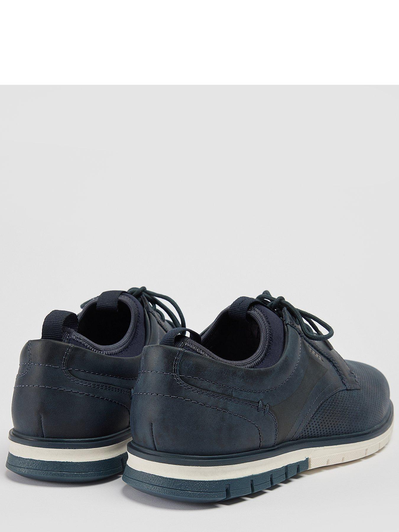 Pod Murphy Casual Lace Up Shoes - Navy | Very