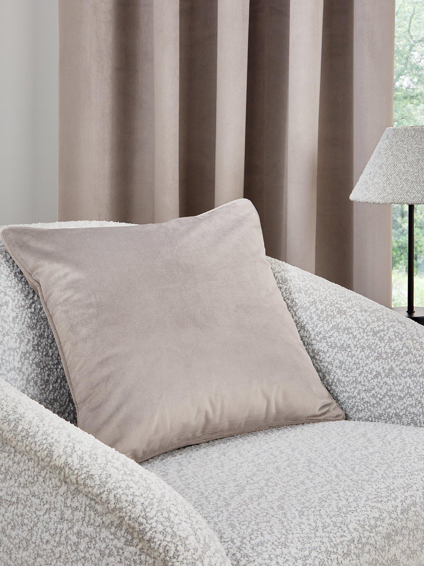 Very Home Cambridge Velvet Cushion Cover Pair - 56 x 56 cm | Very