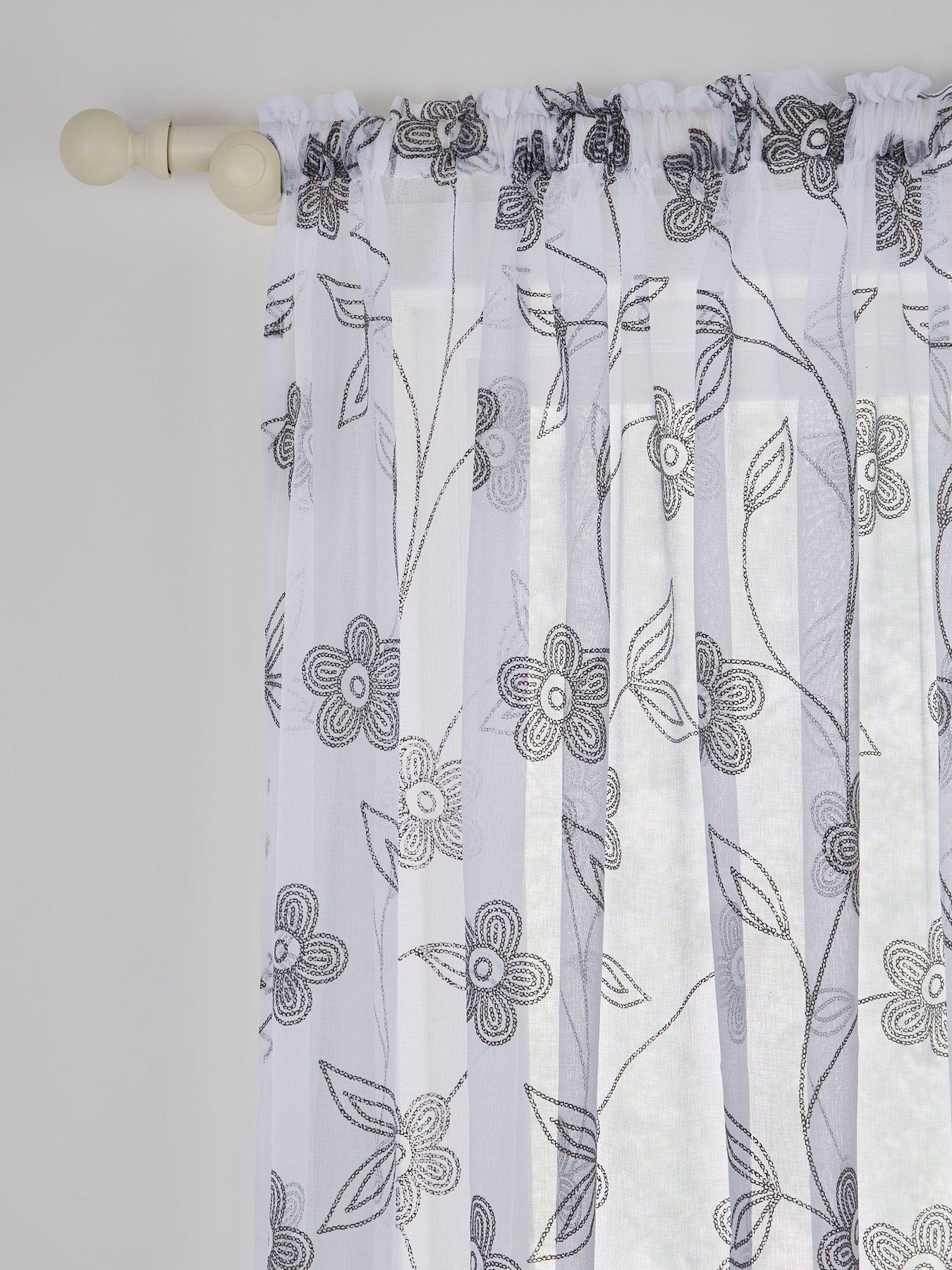 Very Home Vienna Floral Voile Panel Pair | Very