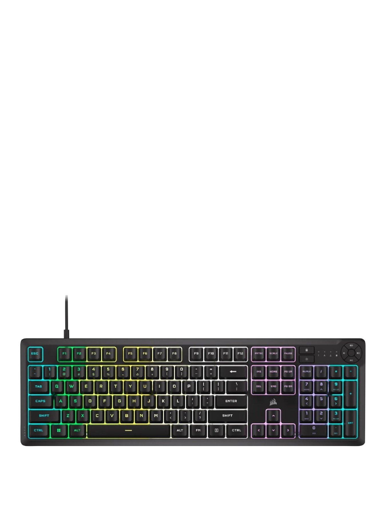 CORSAIR K55 CORE RGB Gaming Keyboard - Black | Very