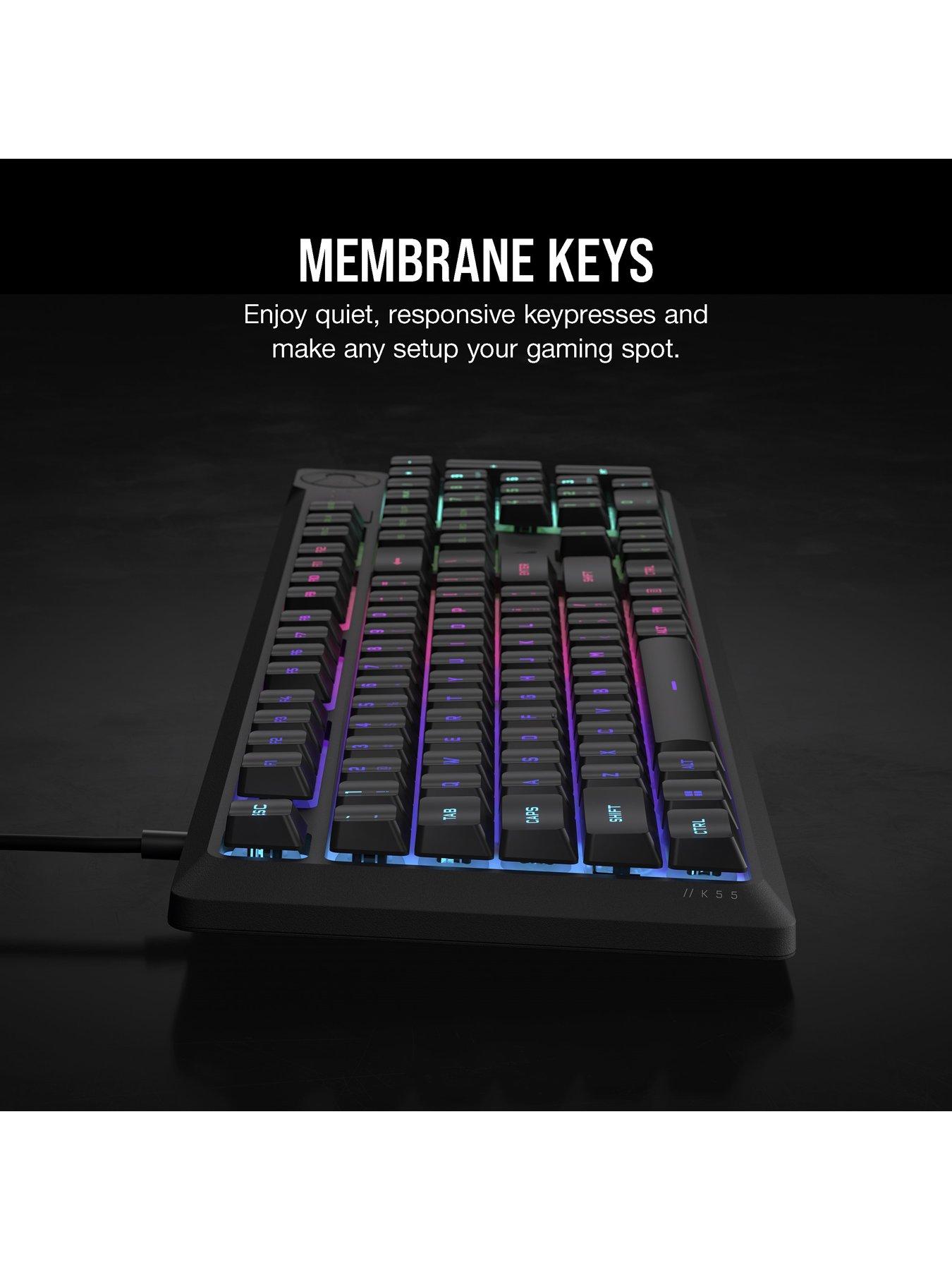 K55 CORE RGB Gaming Keyboard Black