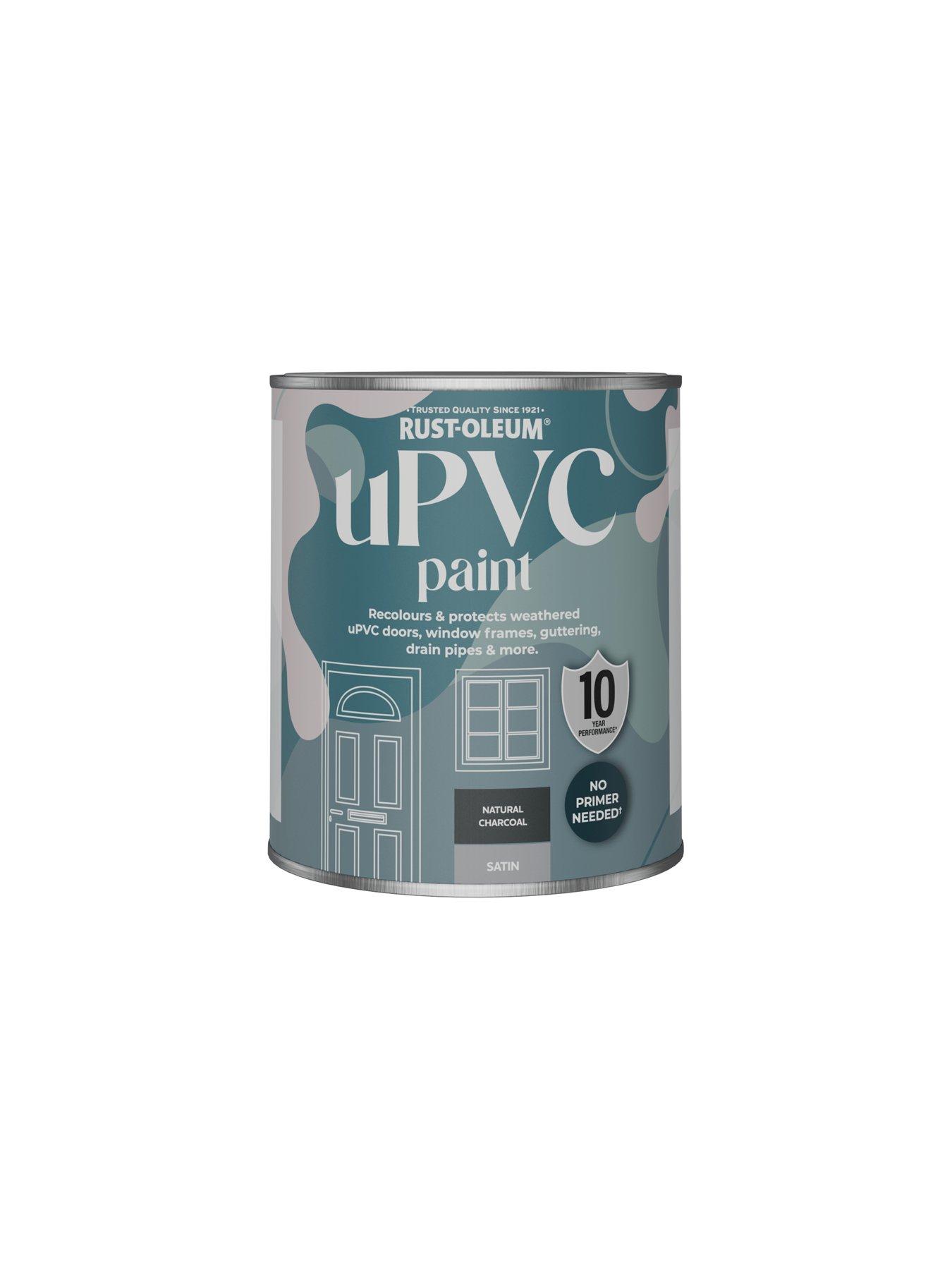 Rust-Oleum Satin Finish uPVC Paint - Natural Charcoal | Very