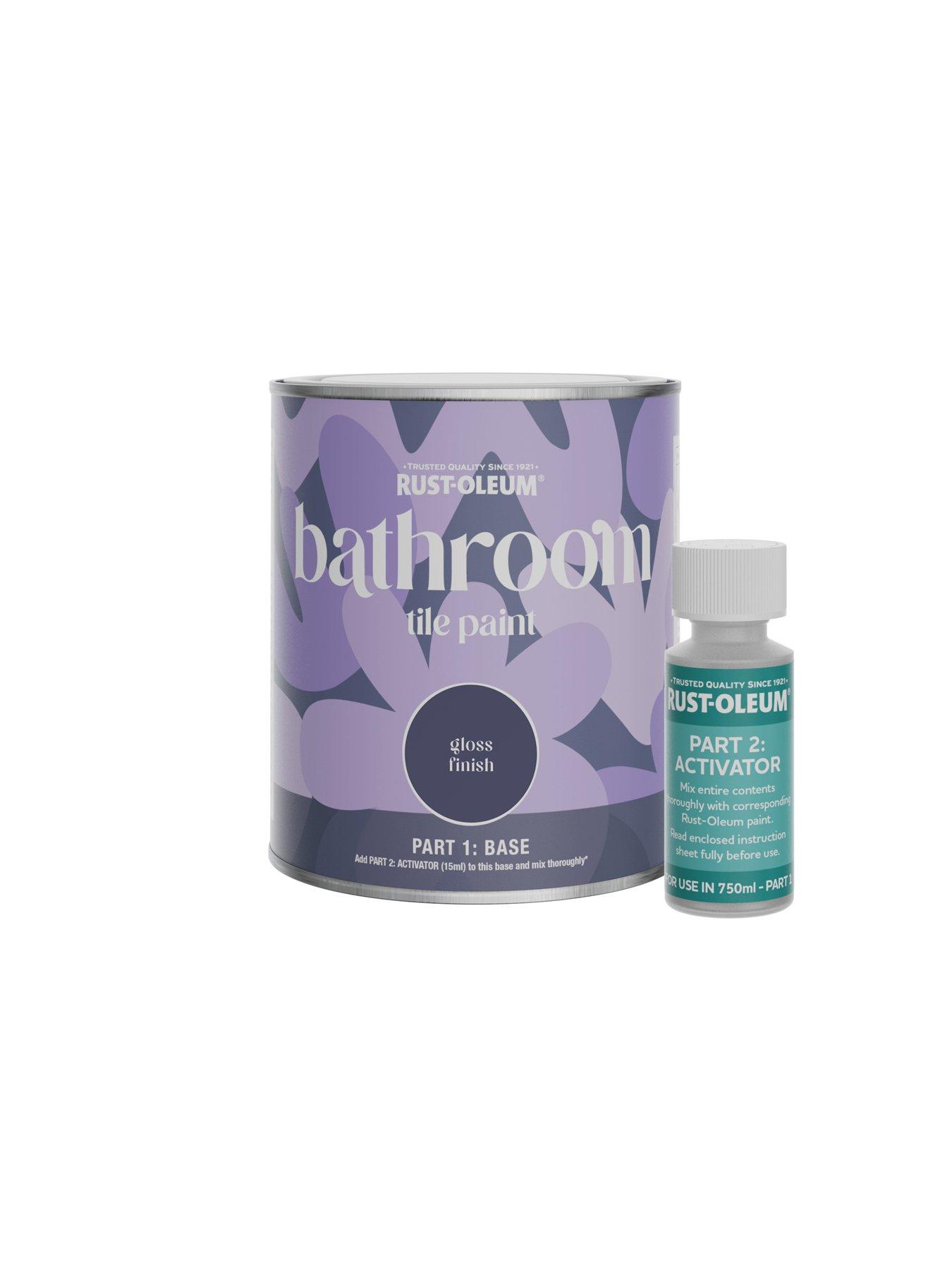 Rust-Oleum loss Finish Bathroom Tile Paint - Flint | Very