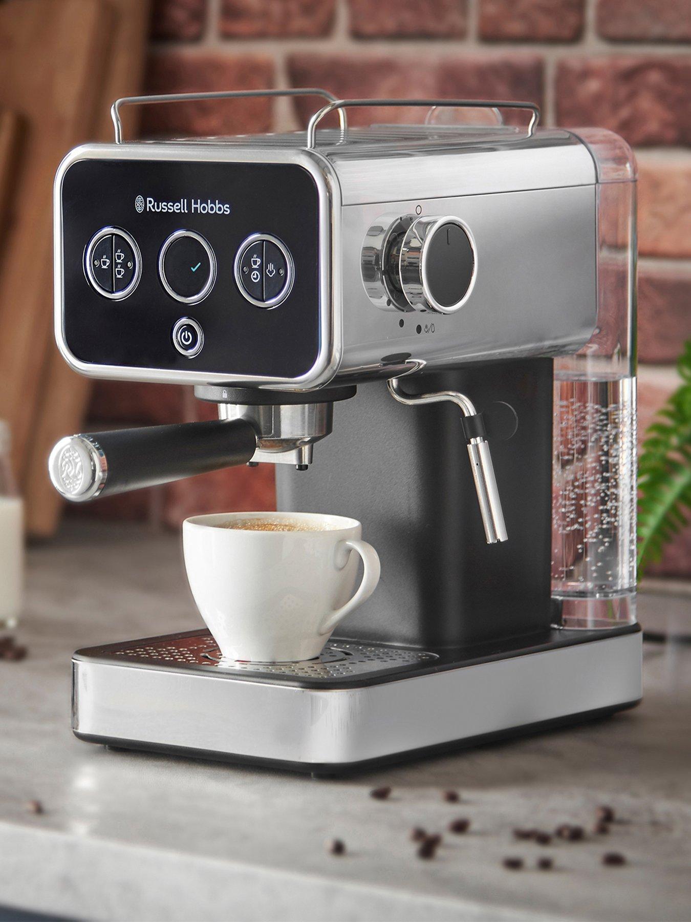 Russell Hobbs Distinctions Espresso Machine - Black | very.co.uk