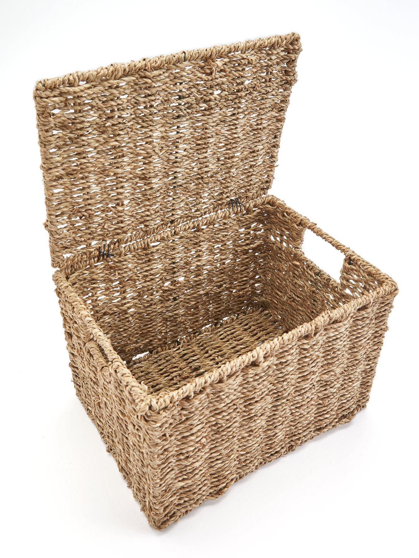 Very Home Lidded Storage Basket 20cm | Very