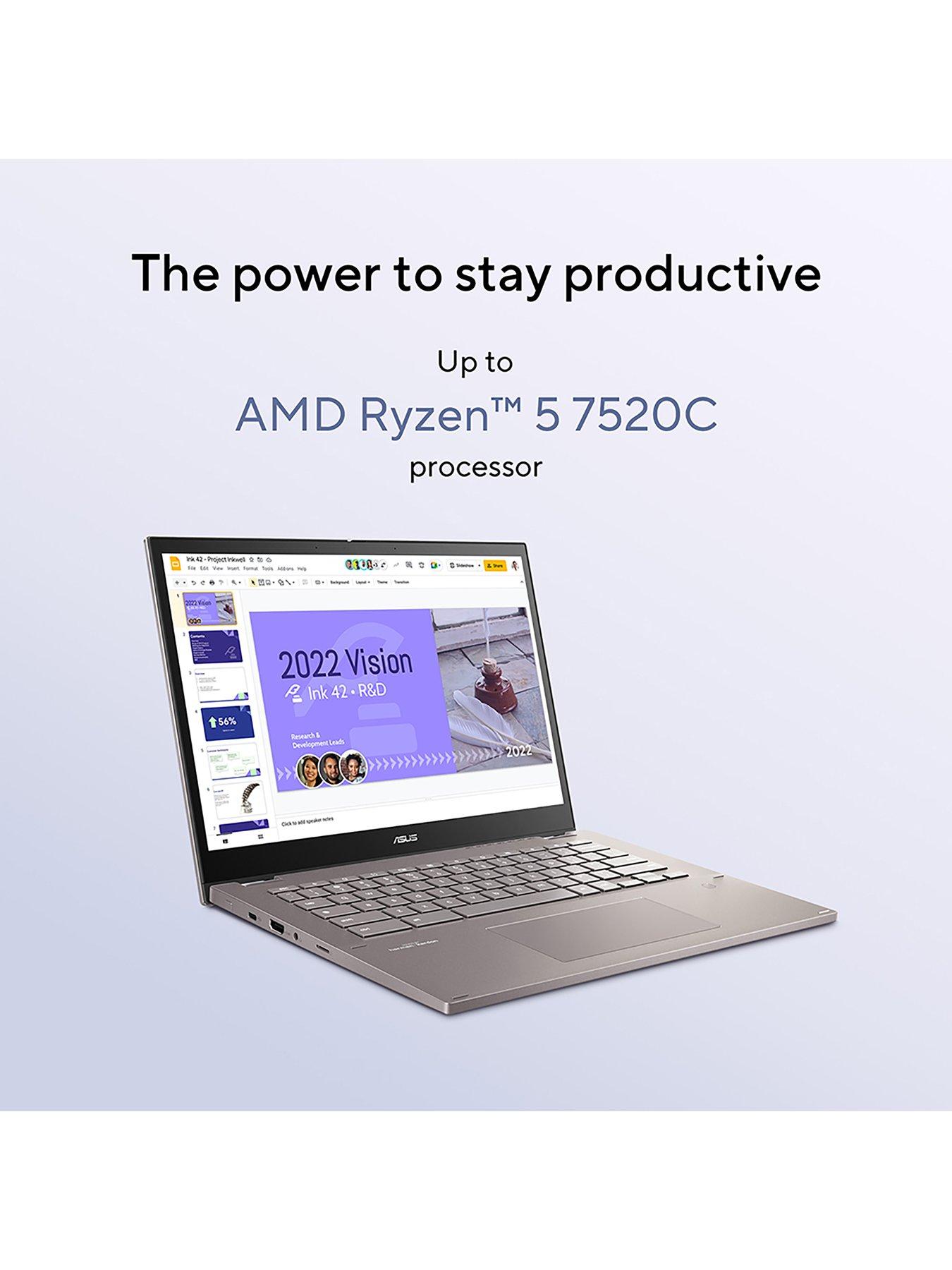 Asus Chromebook Plus CM34 Flip CM3401FFA-LZ0199 Laptop - 14in FHD+, AMD ...