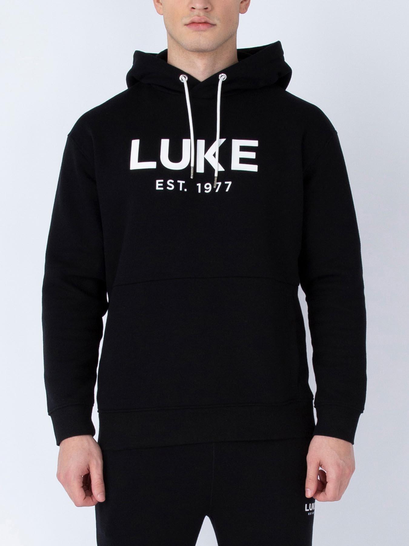 Luke 1977 Grand Pullover Hoodie - Black | Very