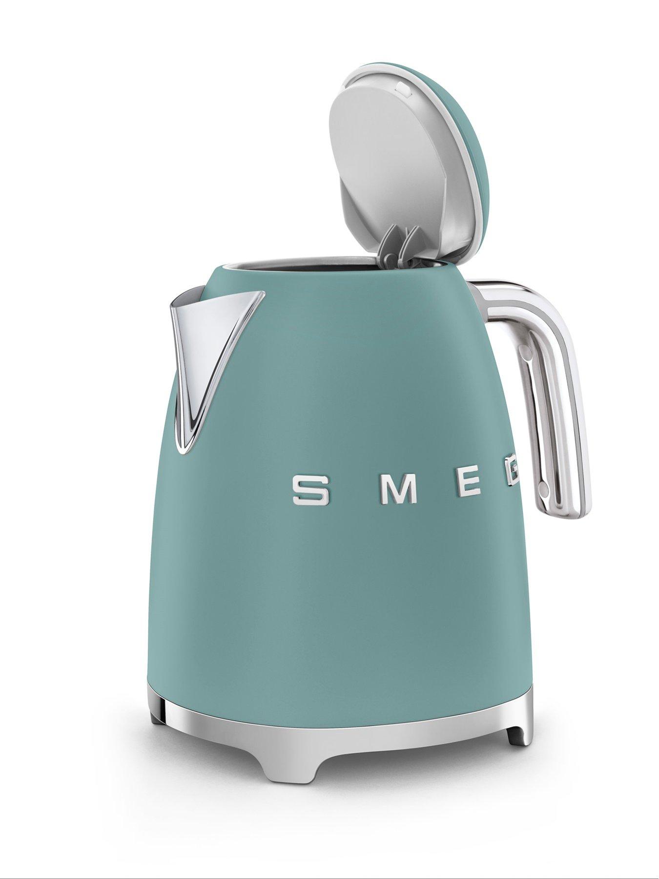 Smeg KLF03 Retro Style Jug Kettle, 300W, 1.7L - Matte Emerald Green | Very