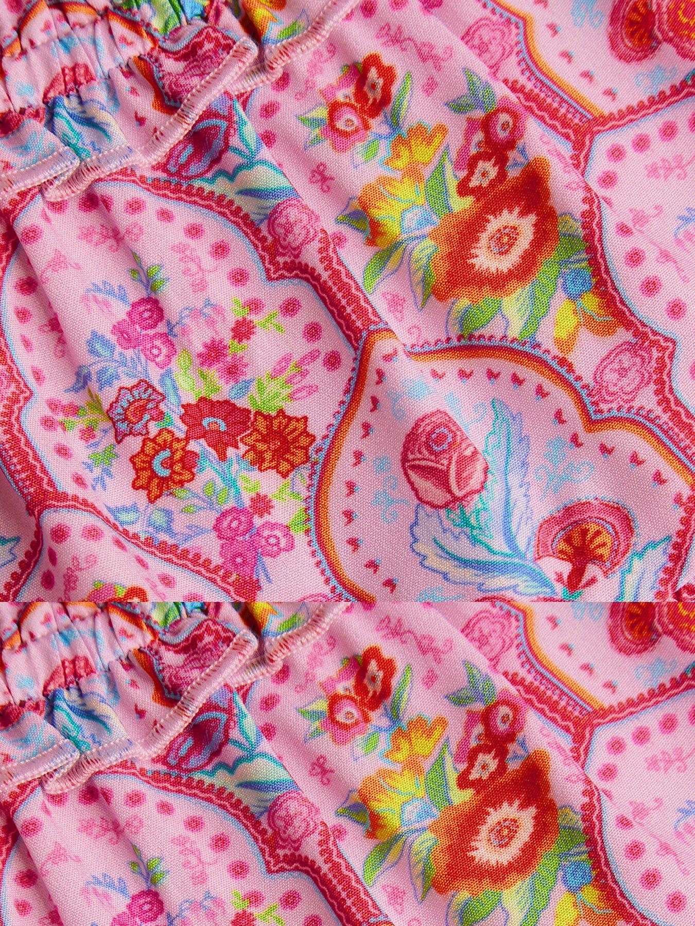 Monsoon Girls Floral Tile Beach Dress - Lilac | Very