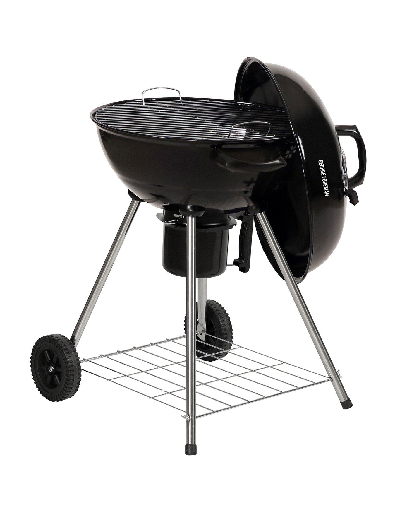 George Foreman GFKTBBQ Kettle Charcoal BBQ 20-inch, Black | Very