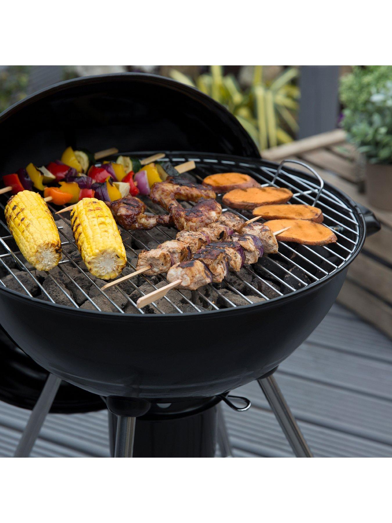 George Foreman GFKTBBQ Kettle Charcoal BBQ 20-inch, Black | Very