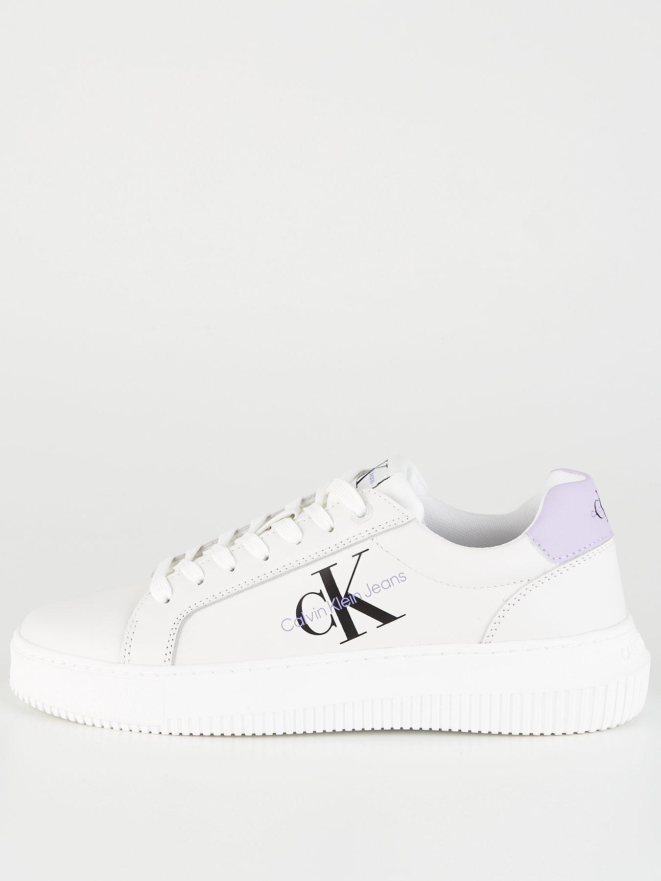 Calvin klein jeans leather chunky trainers store
