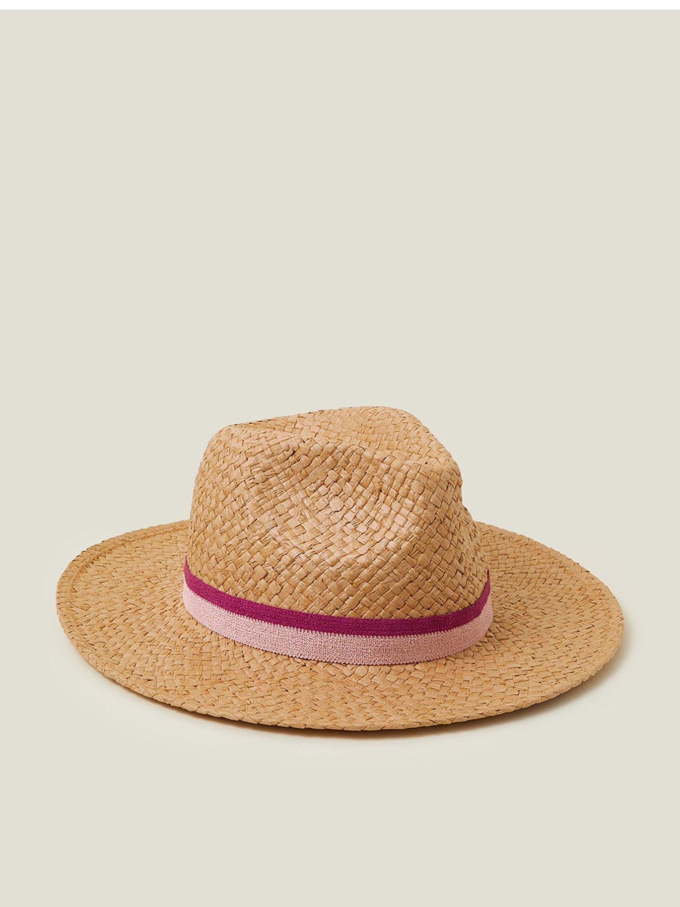 Accessorize Pink Band Fedora | Very
