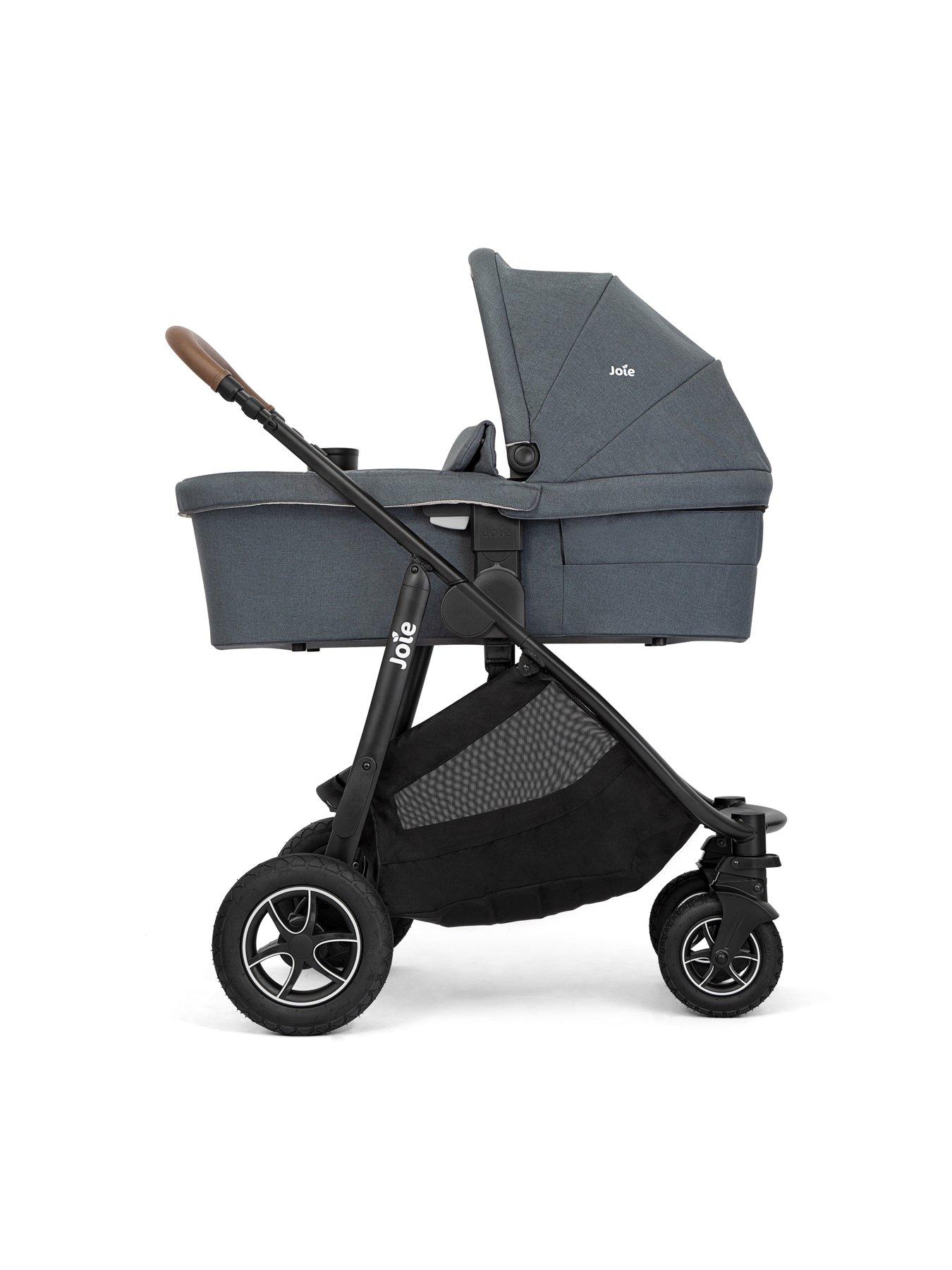 Joie Versatrax On the Go Bundle Travel System with Base - Moonlight | Very