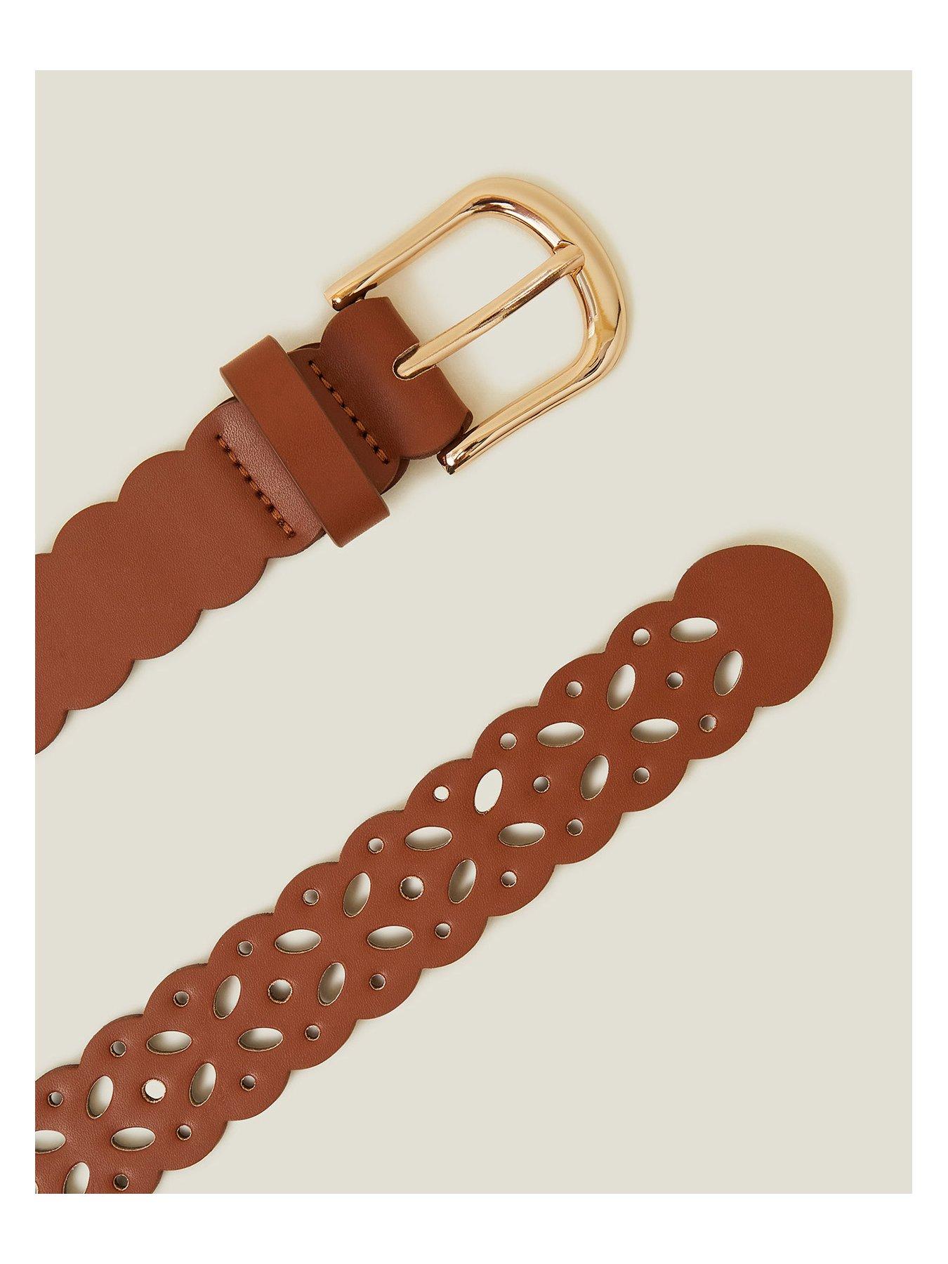 Accessorize Laser Cut Belt | Very.co.uk