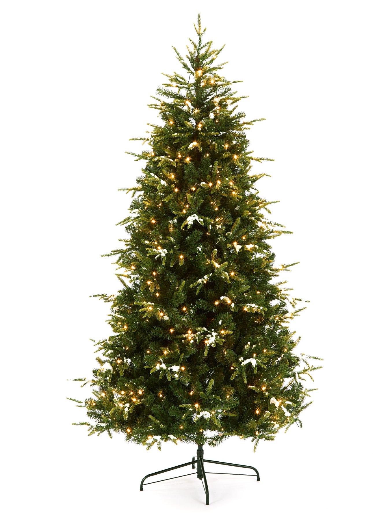 Very Home 7ft Ashdown Pre Lit Snow Tipped Christmas Tree | Very