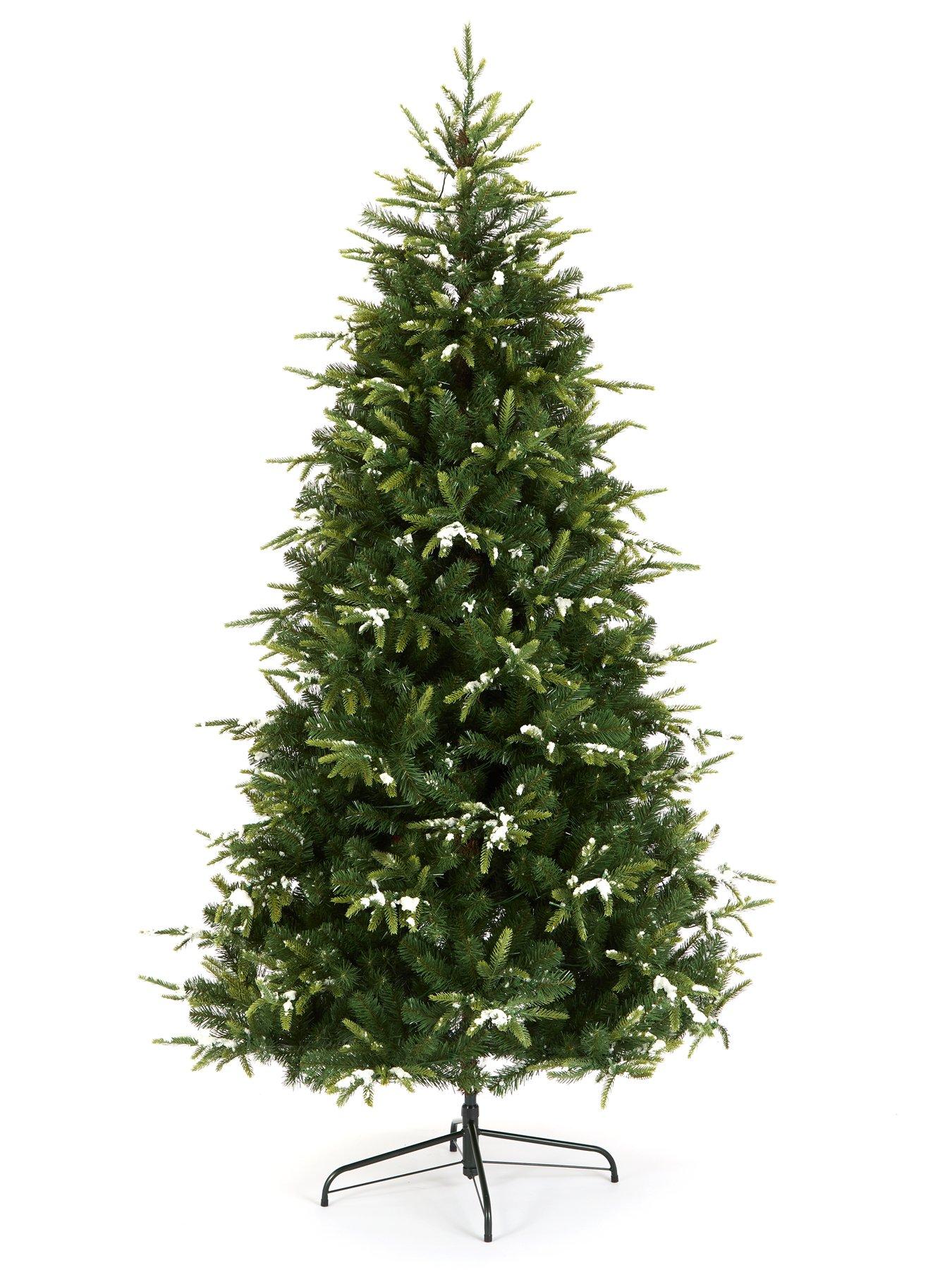 Very Home 7ft Ashdown Pre Lit Snow Tipped Christmas Tree | Very
