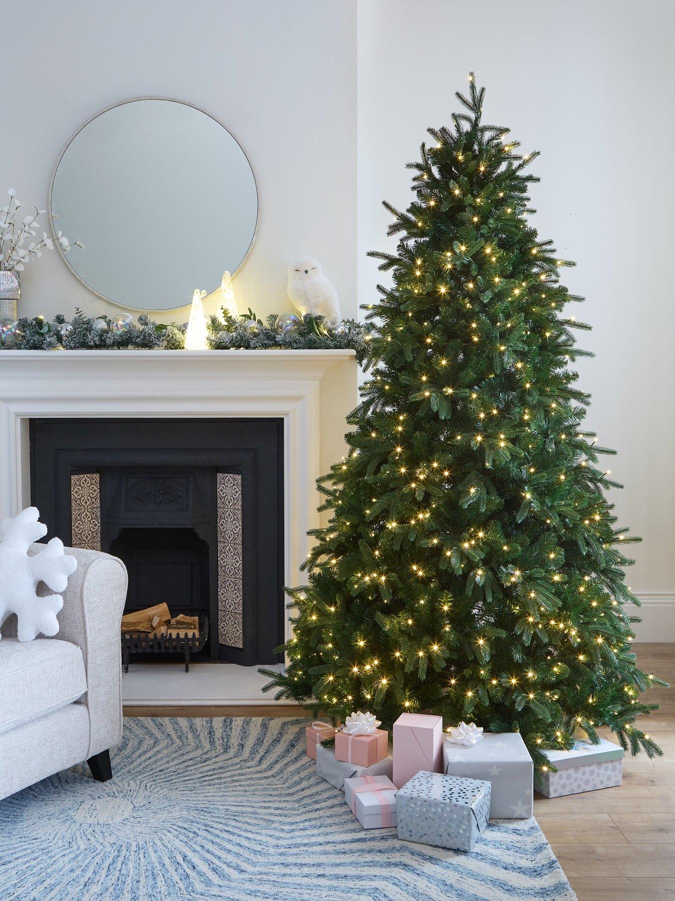 Very Home Marbury 7ft (210 cm) Pre-Lit Christmas Tree | Very