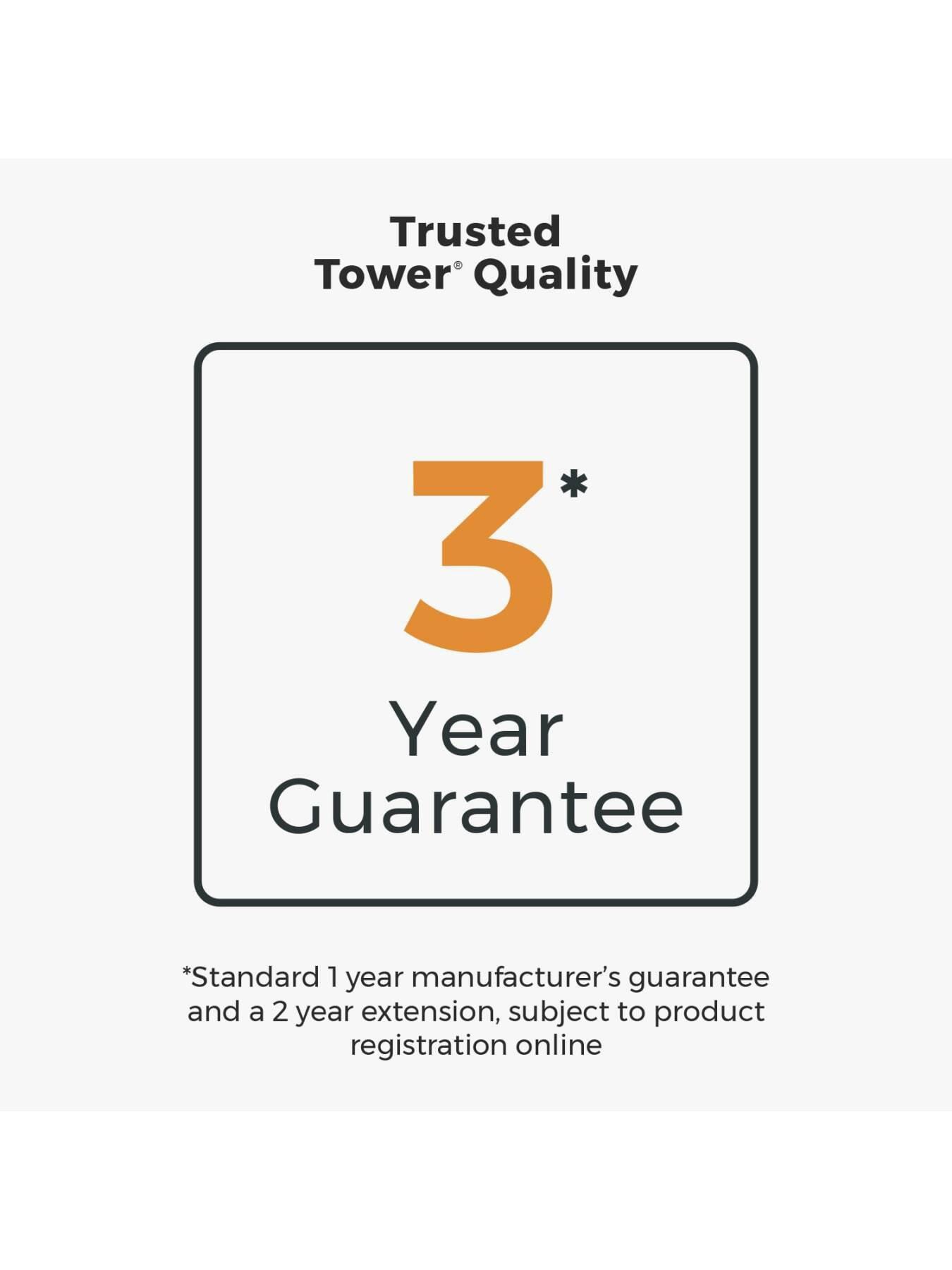 Tower Renaissance Kettle & 4-Slice Toaster Twin Pack - Grey | Very