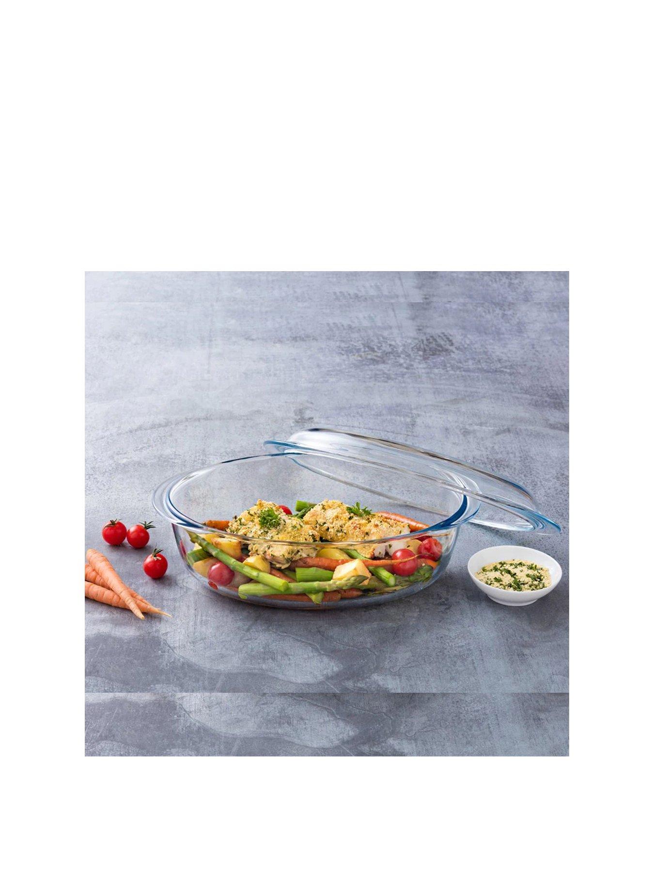 Pyrex Essentials Glass Oval Casserole Dish | Very