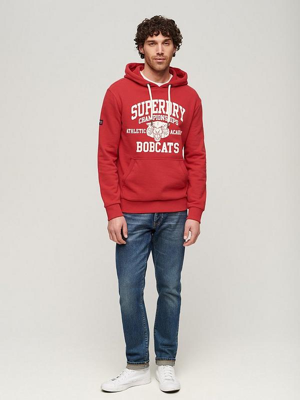 Superdry Track & Field Athletic Graphic Hoodie - Red | Very.co.uk Superdry Track & Field Athletic Graphic Hoodie - Red | Very.co.uk