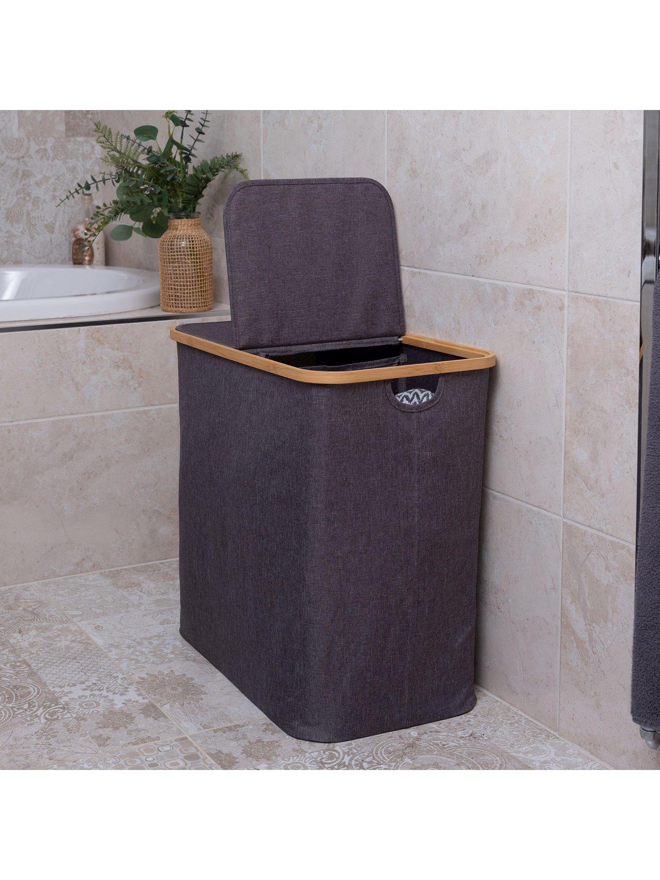 Addis 85-Litre Collapsible Twin Laundry Bin | Very