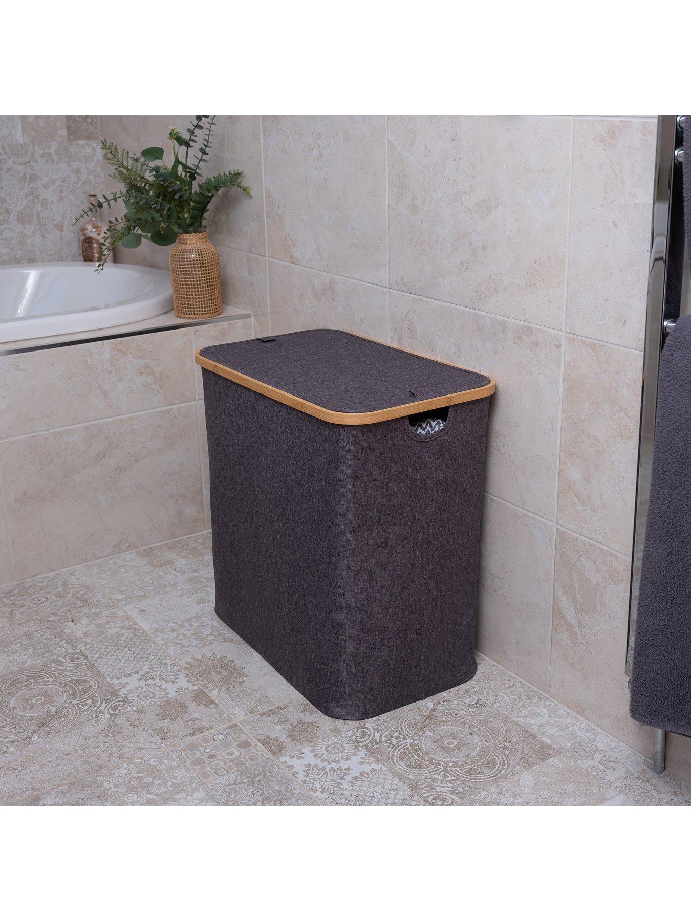 Addis 85-Litre Collapsible Twin Laundry Bin | Very
