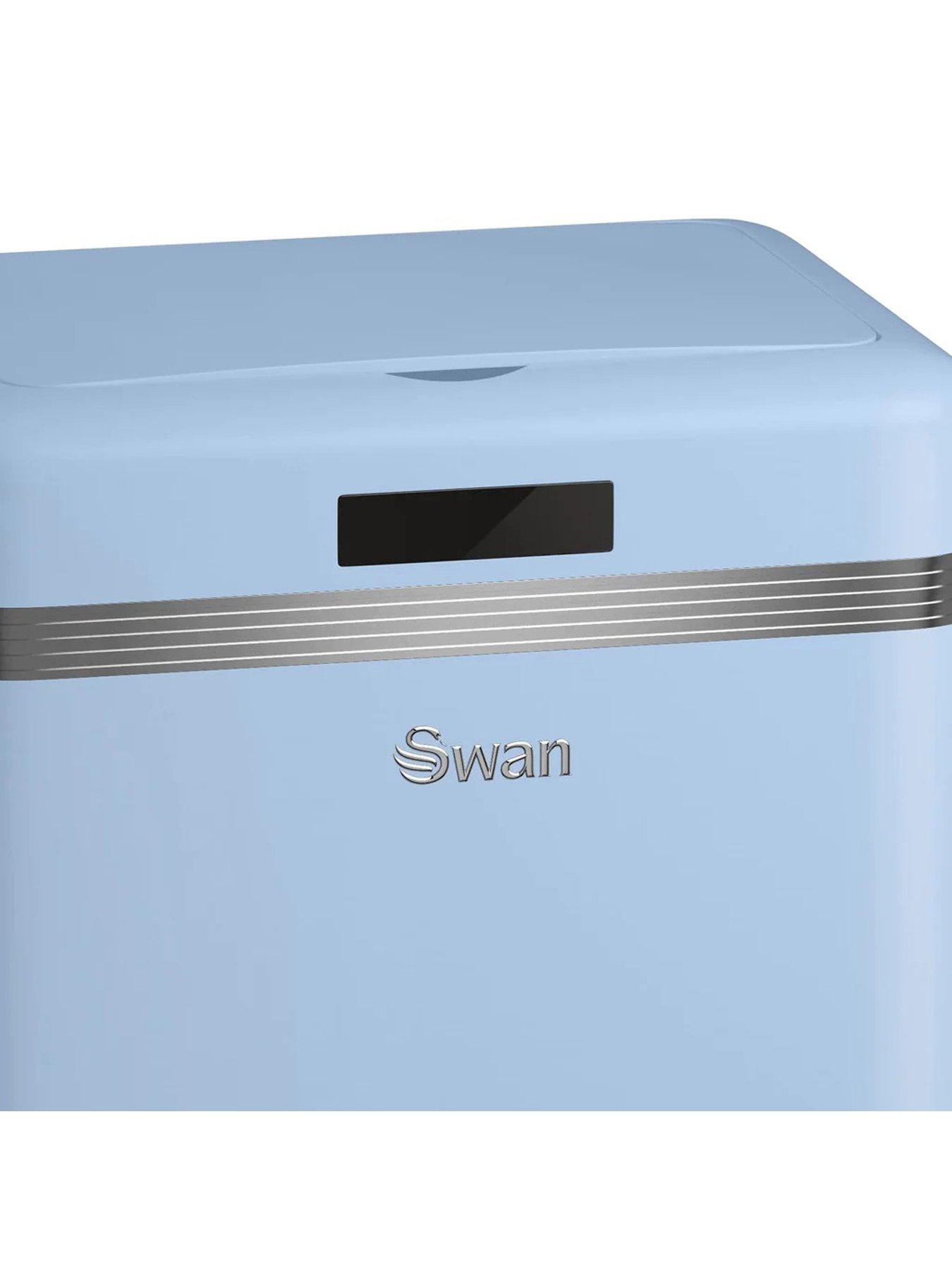 Swan Retro 45l Square Sensor Bin - Blue | Very