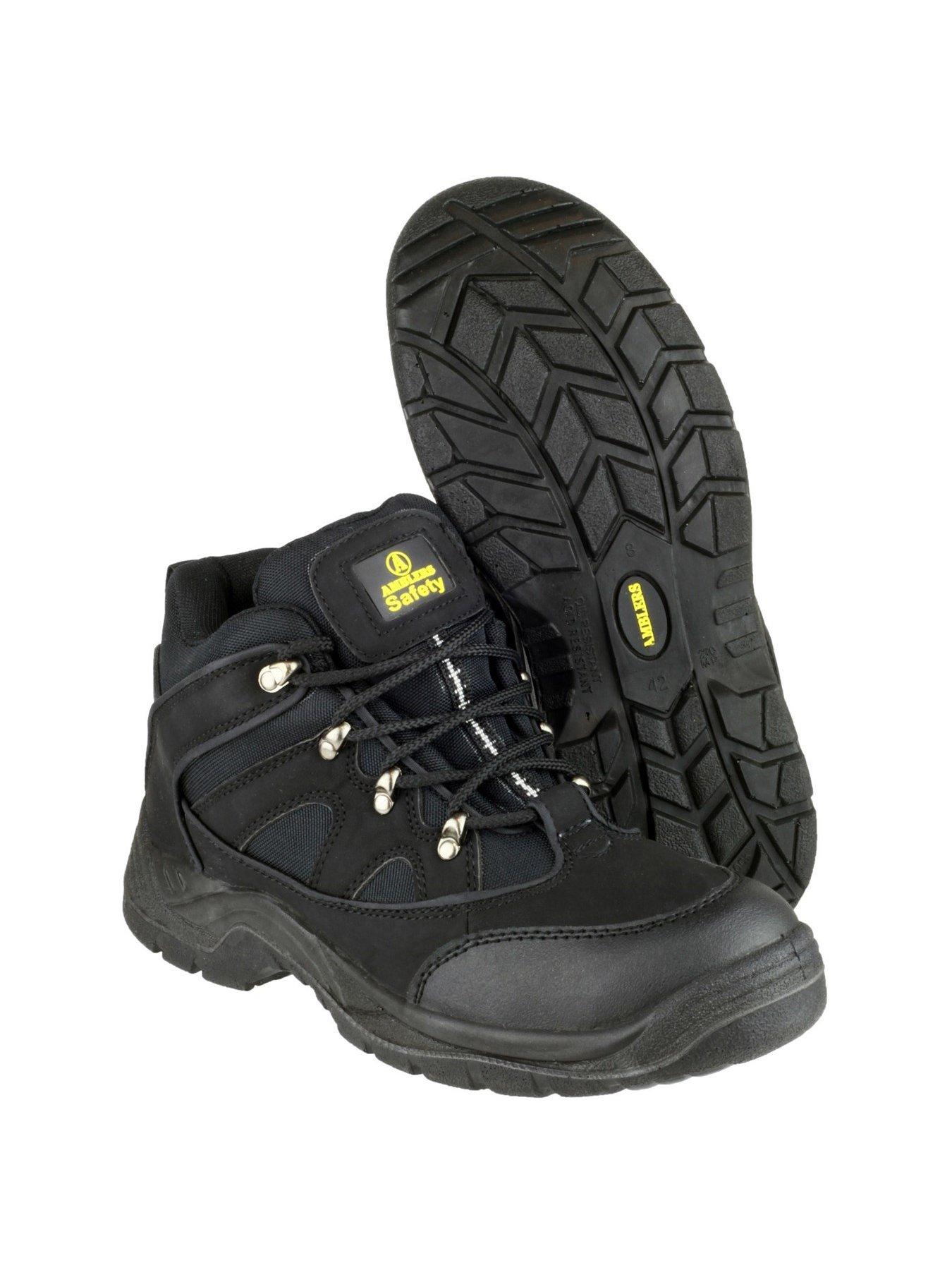 Amblers Mens Safety 151n Mid Lace Up Boots - Black | Very