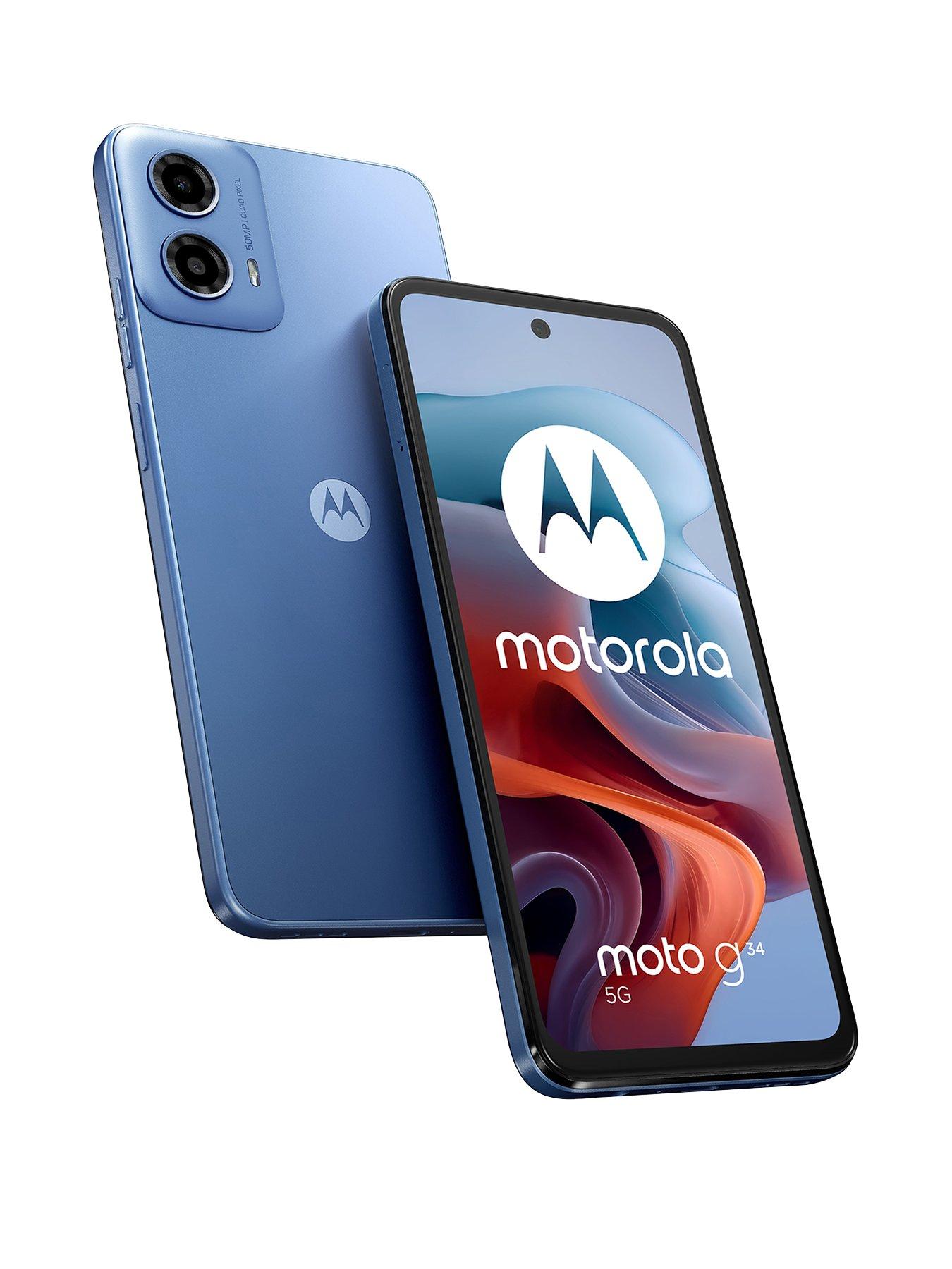 Motorola Moto G34 - 5G, Ice Blue | Very