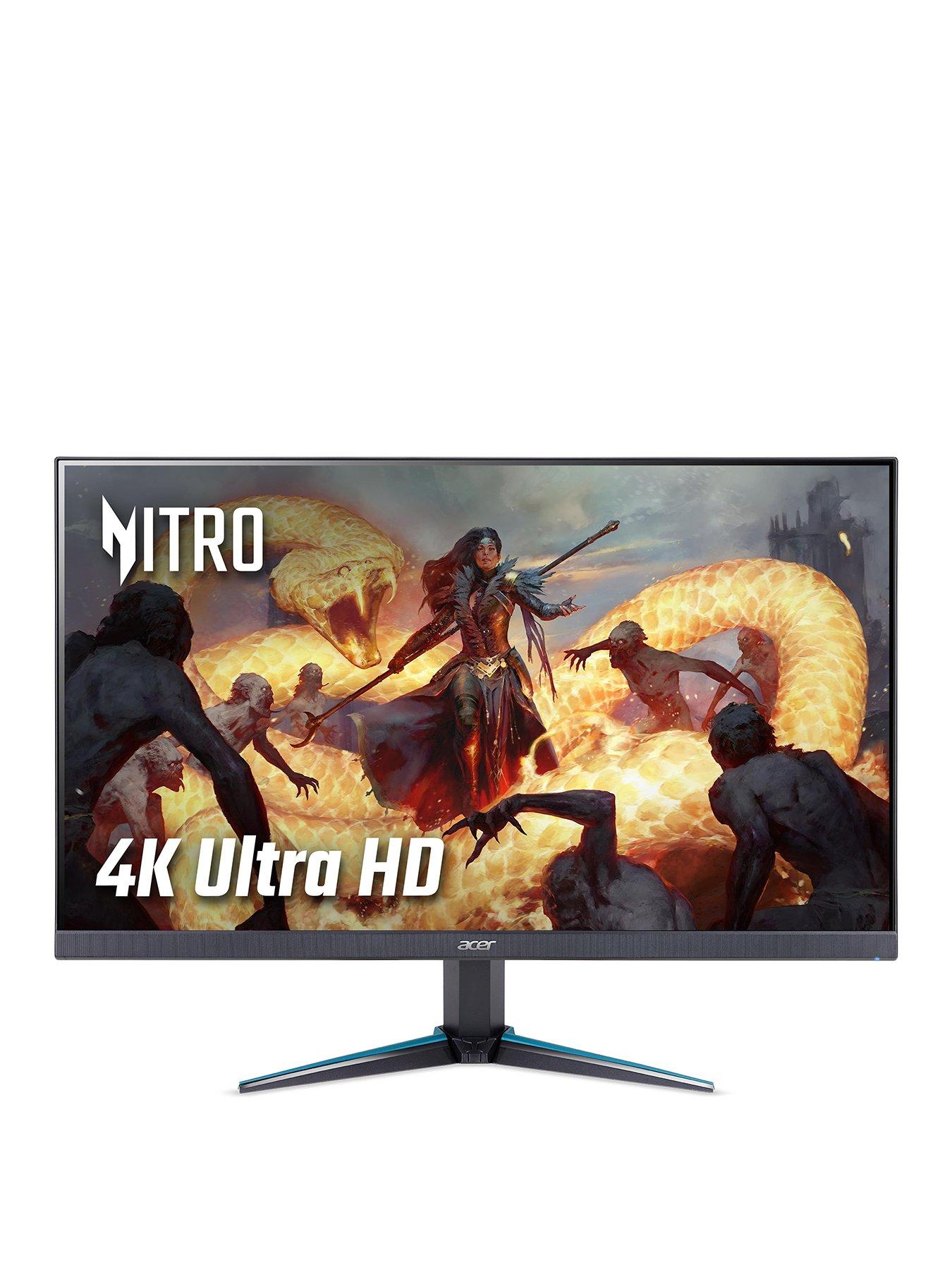 PC Monitors | 27in | 4K Ultra HD | Technology & Gaming | Very