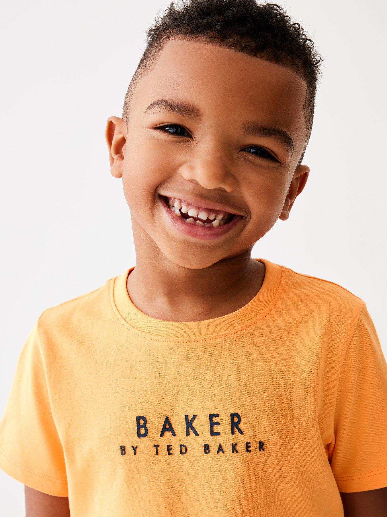 Ted Baker Baker By Ted Baker Boys Orange Short Set | Very
