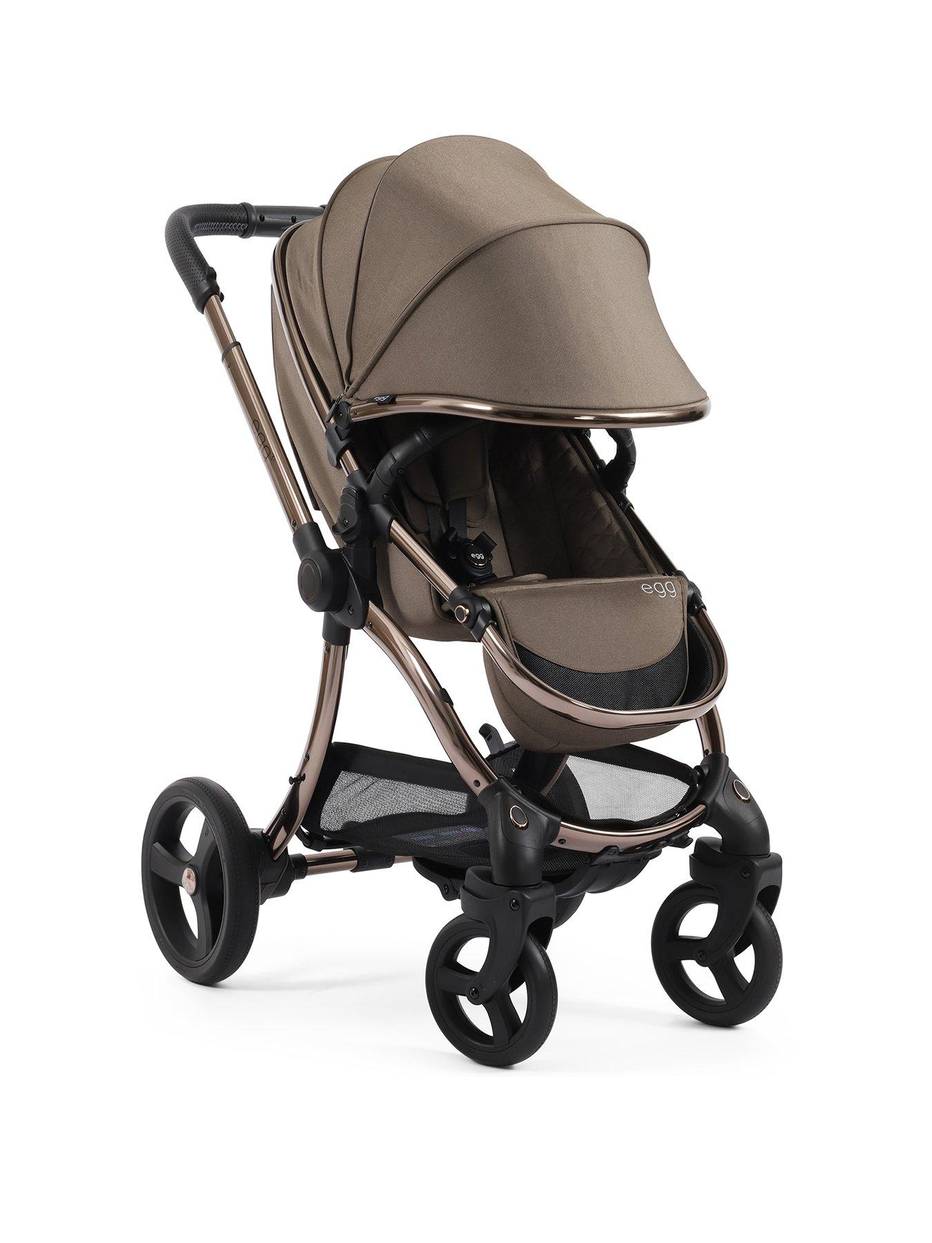 Egg egg3 Luxury Bundle with Egg Shell Car Seat - Mink | very.co.uk