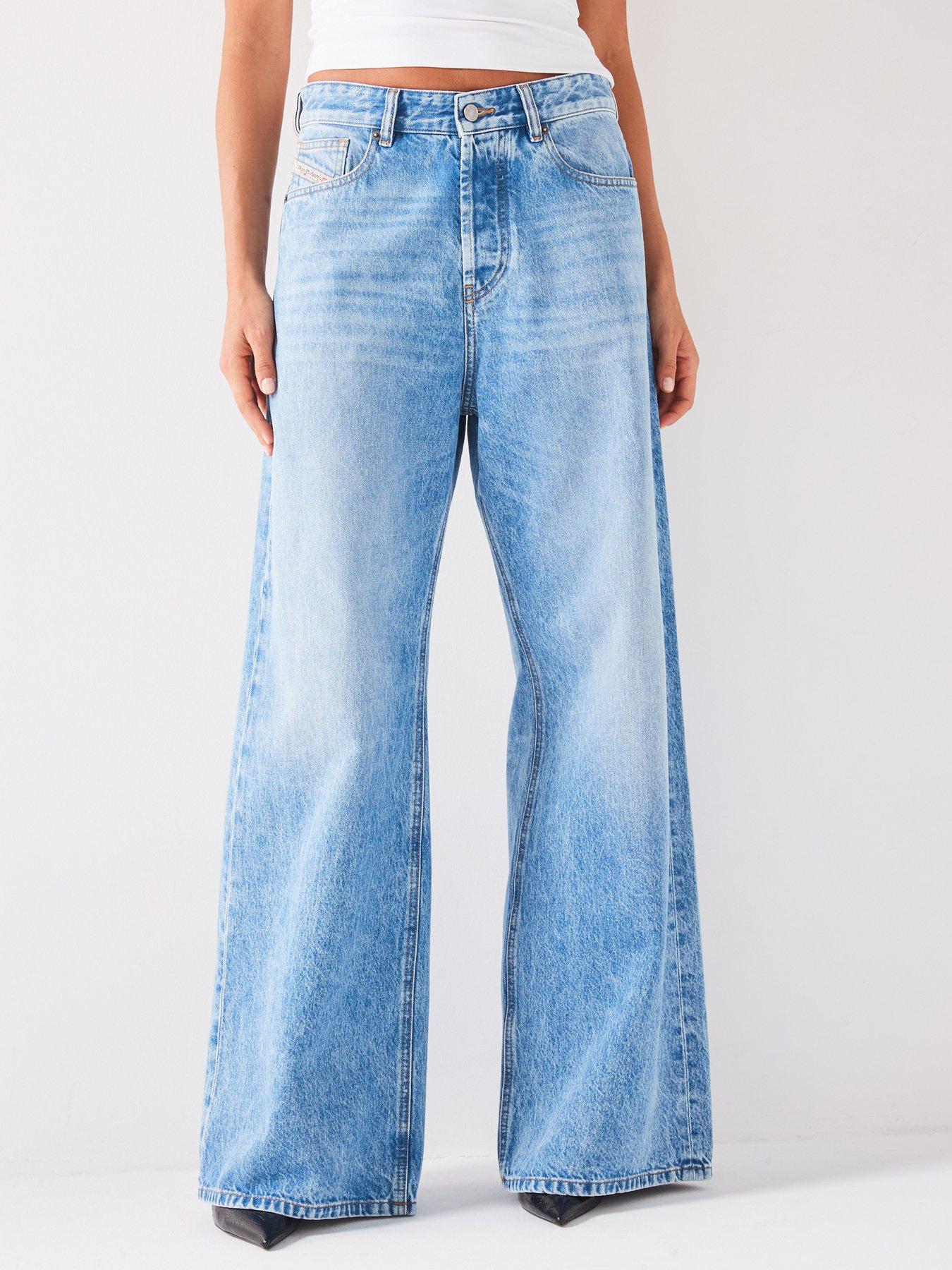 Diesel D-Sire Loose Fit Jeans - Blue | Very
