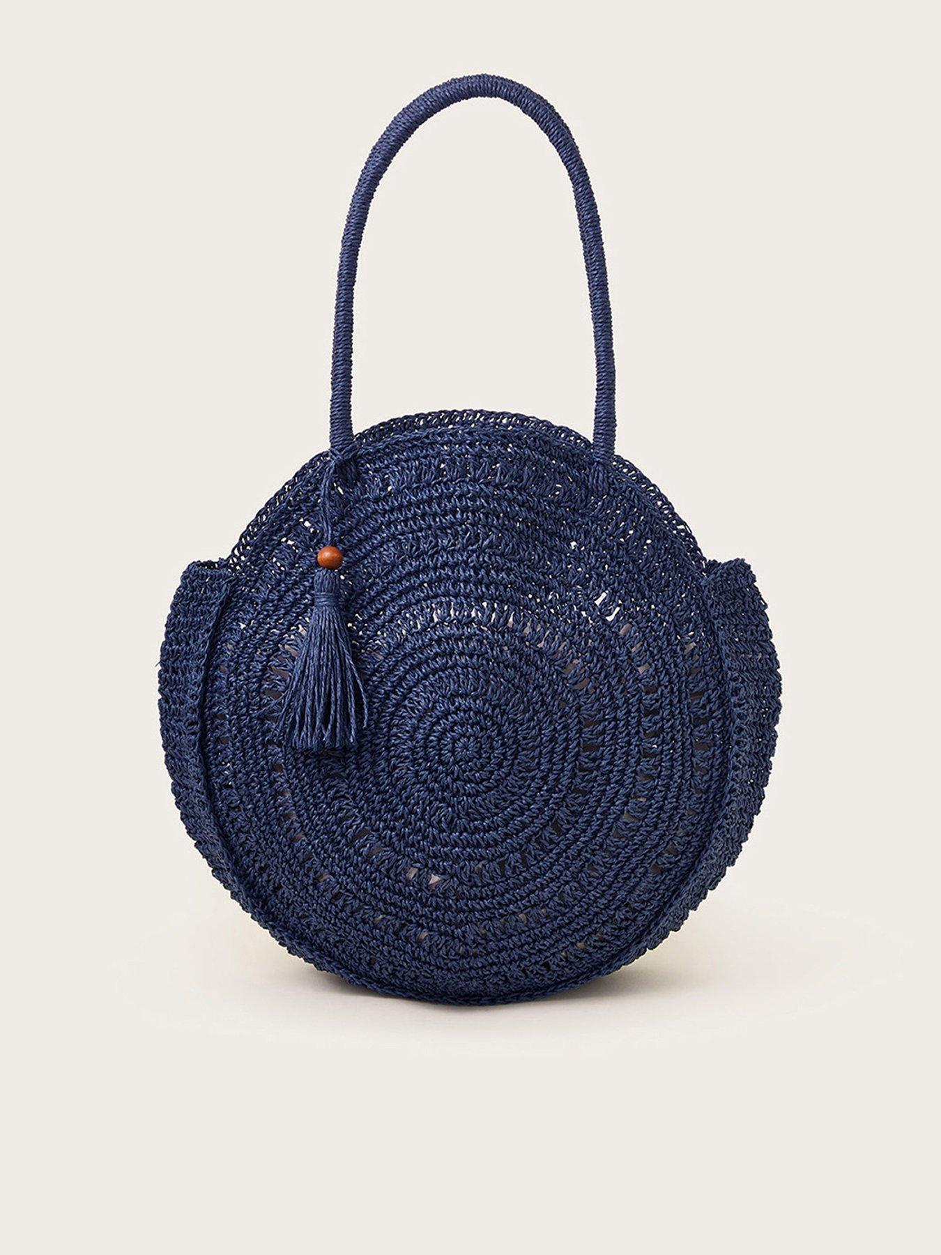 Monsoon Round Raffia Bag | Very