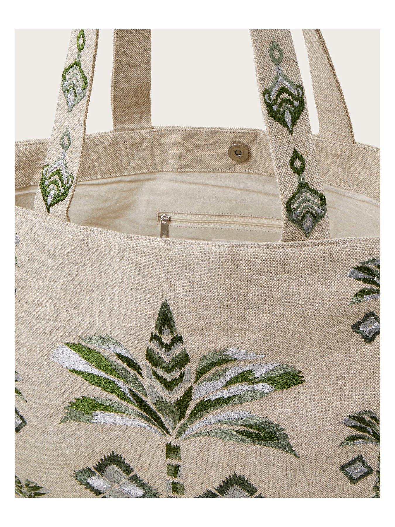 Monsoon Palm Canvas Tote Bag | Very