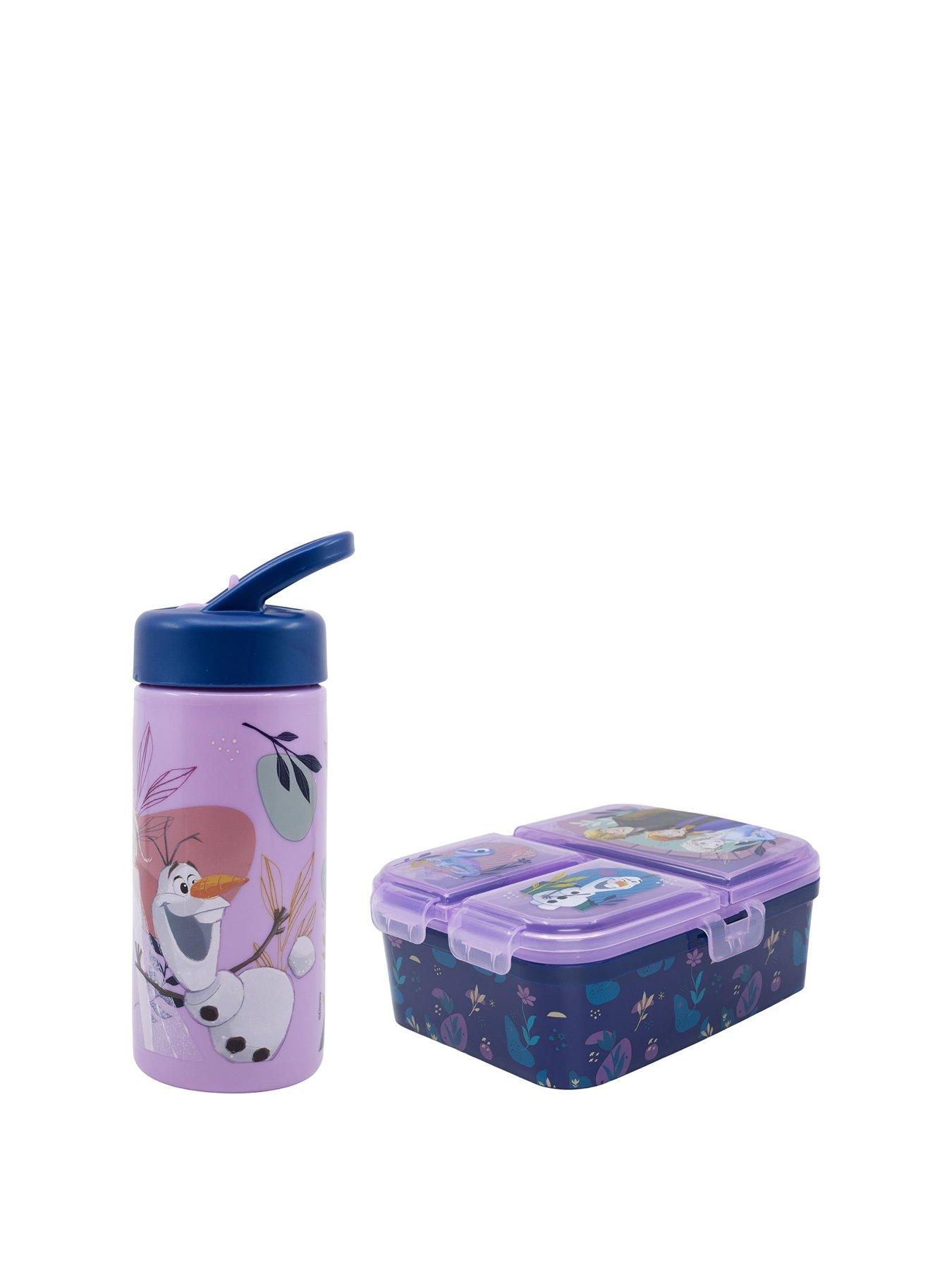 Disney Frozen Multi Compartment Lunch Box & Sipper Bottle Set | Very.co.uk