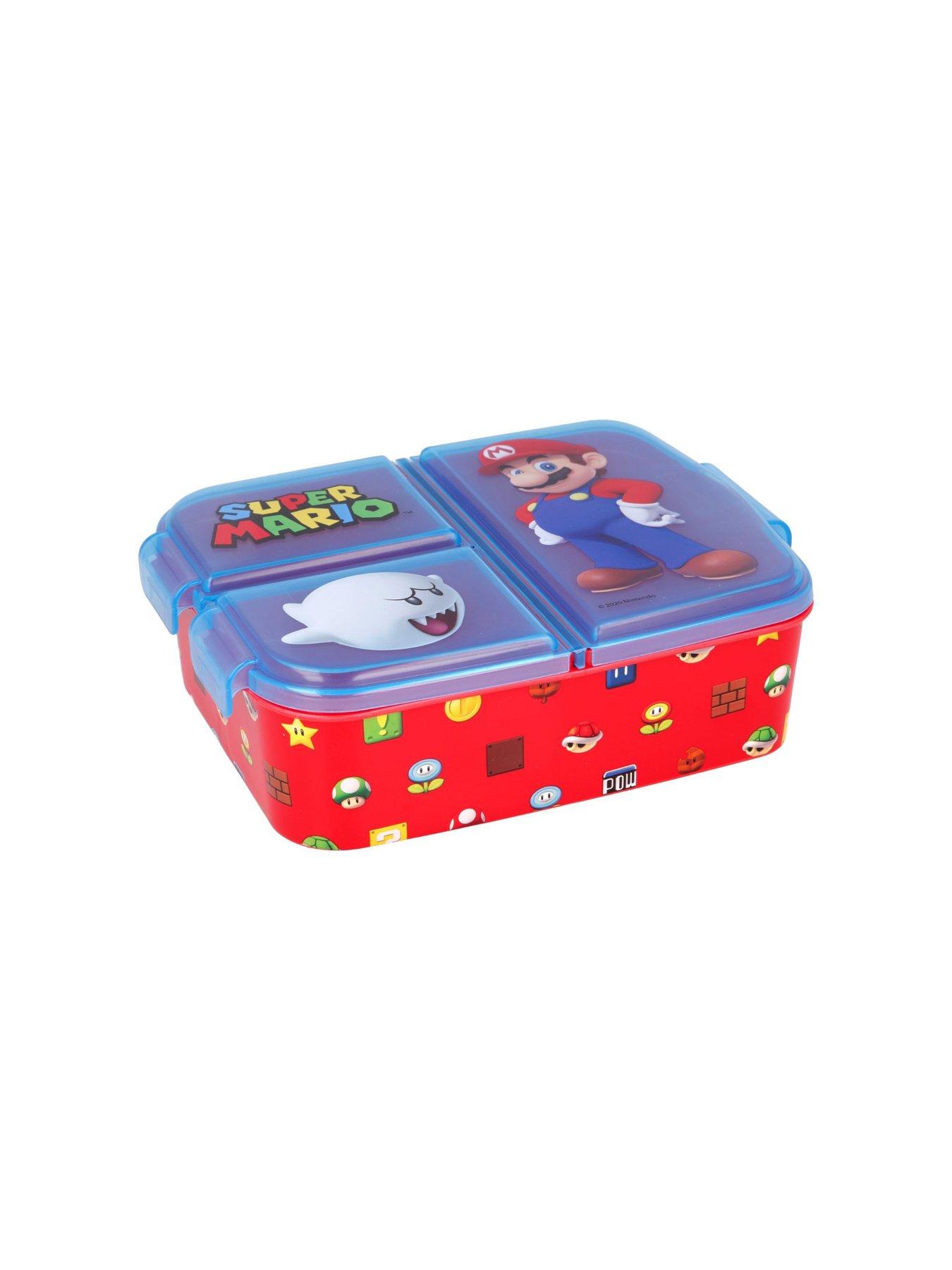 Super Mario Multi Compartment Lunch Box and Bottle Set | Very