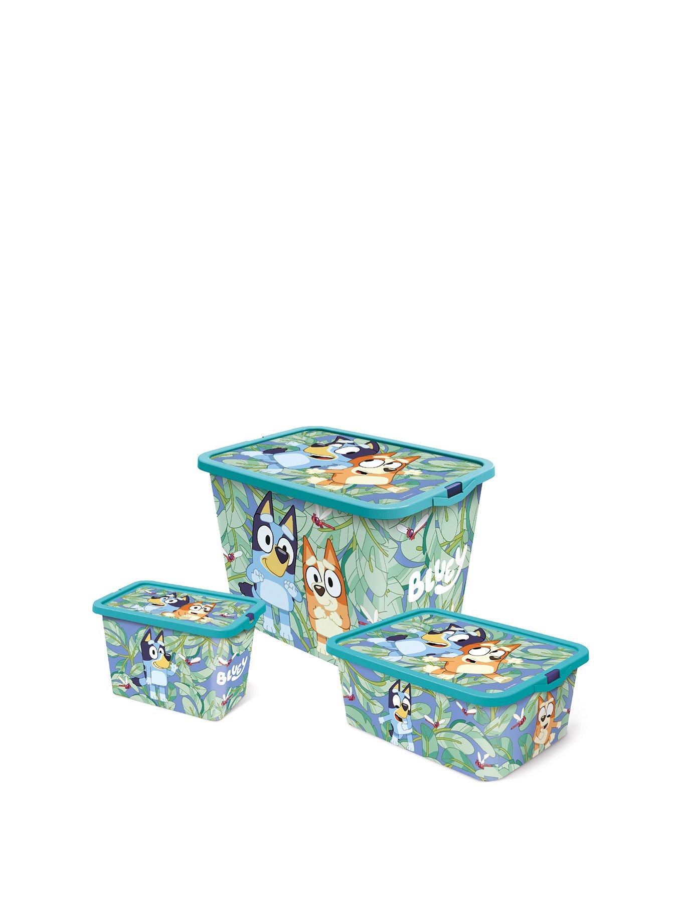 Bluey Set Of 3 Storage Boxes | Very
