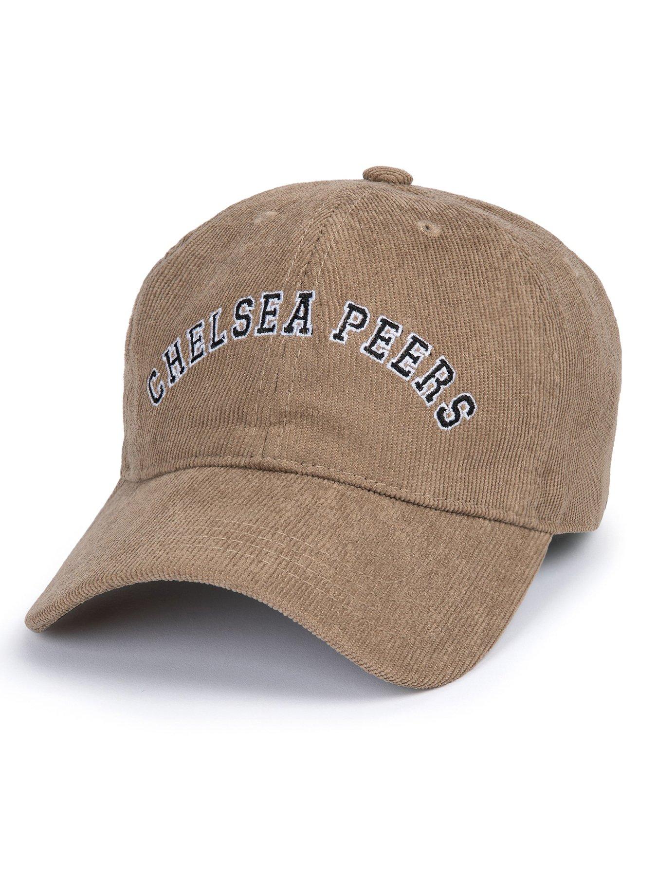 Chelsea Peers Corduroy Logo Baseball Cap - Camel | Very