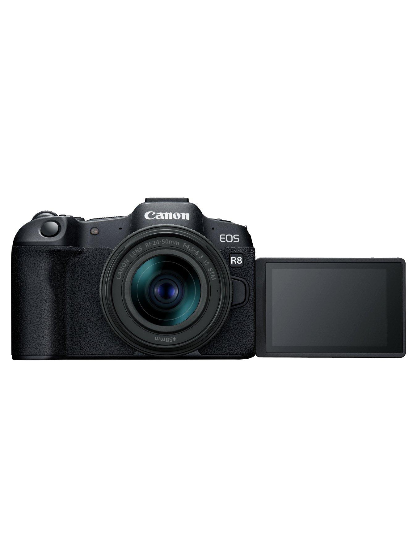 Canon EOS R8 Full Frame Mirrorless Camera with RF 24-50mm F4.5-6.3 IS ...
