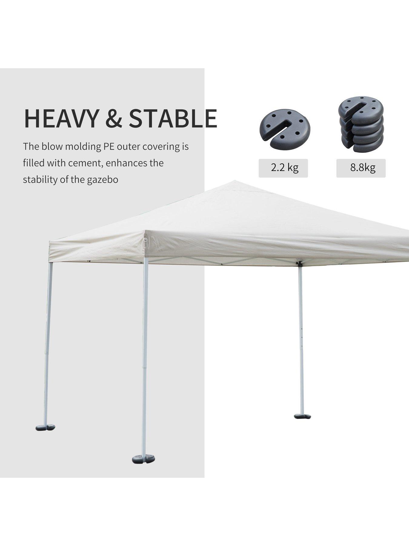 OutSunny Canopy Weight Plate Base Set | Very