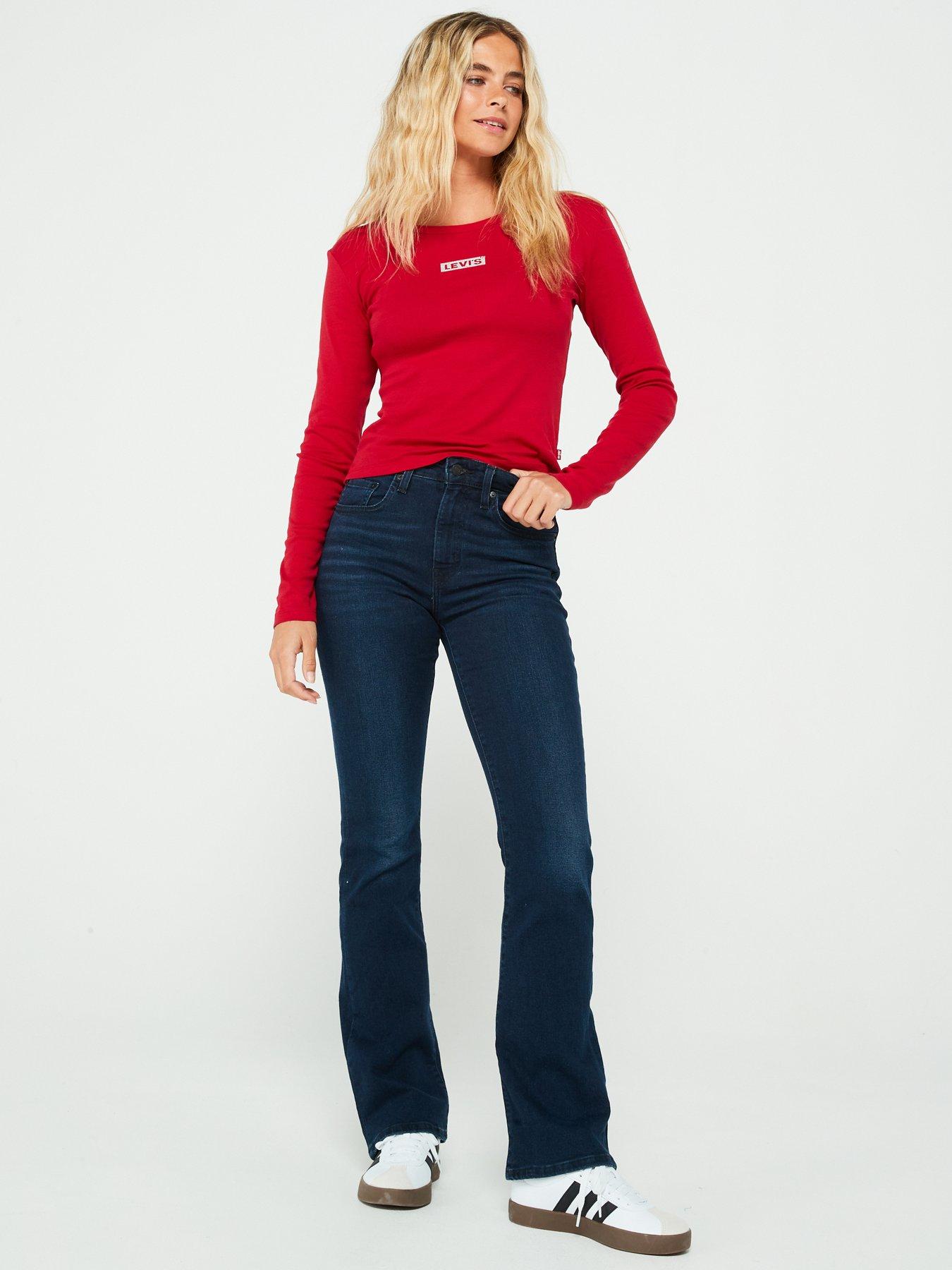 Levi's 725™ High Rise Bootcut Jeans - Lots Of Love Blue | Very
