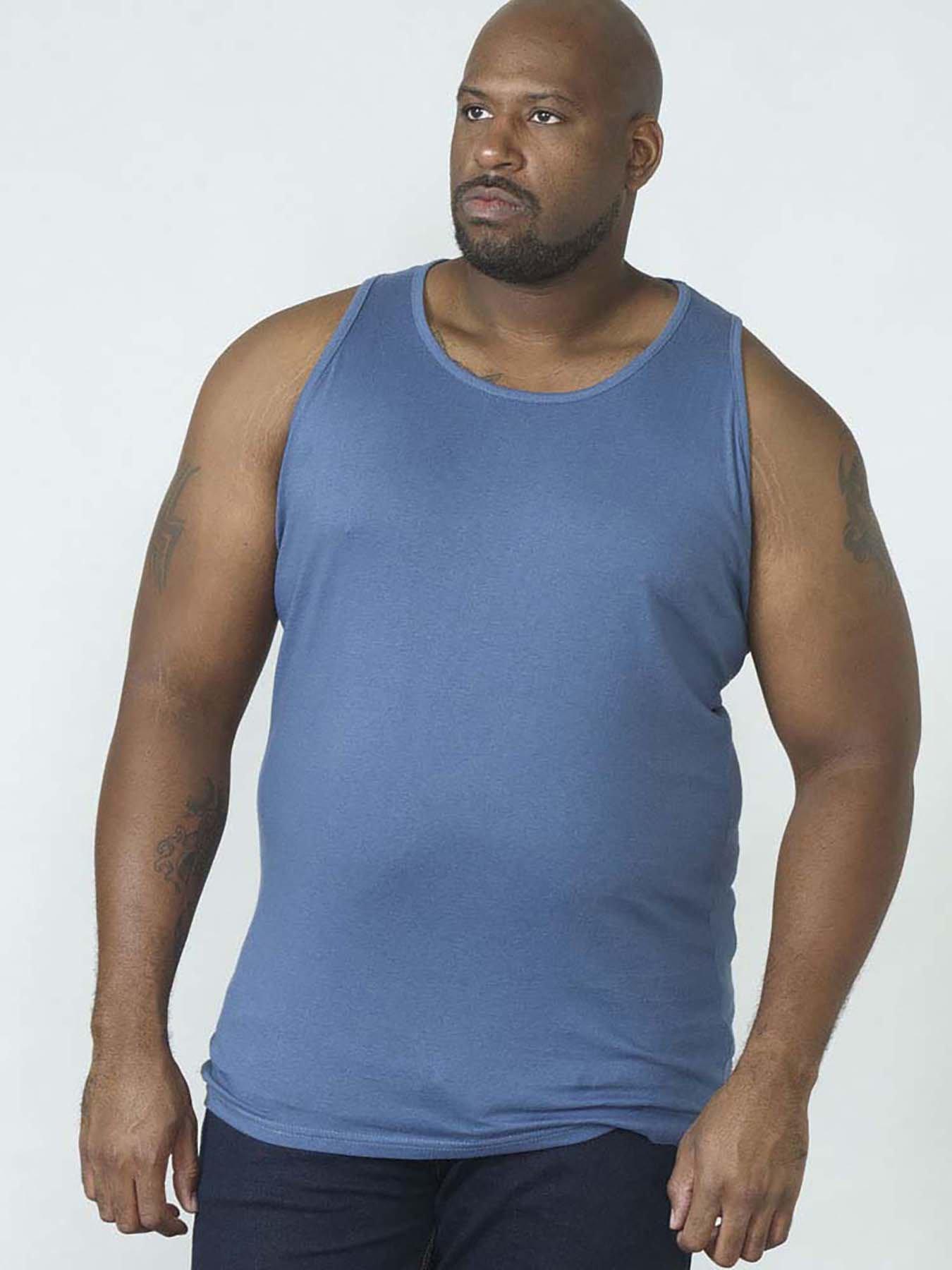 D555 Fabio Muscle Vest - Teal | Very