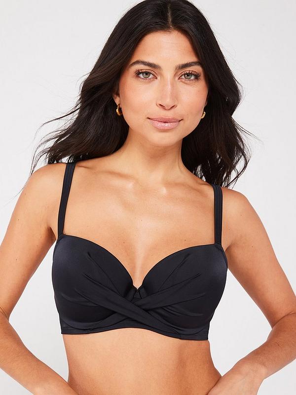 DORINA Azores Light Padded Bikini Top - Black | Very.co.uk DORINA Azores Light Padded Bikini Top - Black | Very.co.uk
