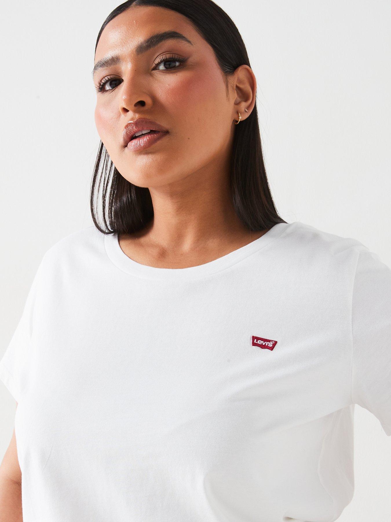 Levi's Plus Perfect T-shirt (plus Size) - White + | Very