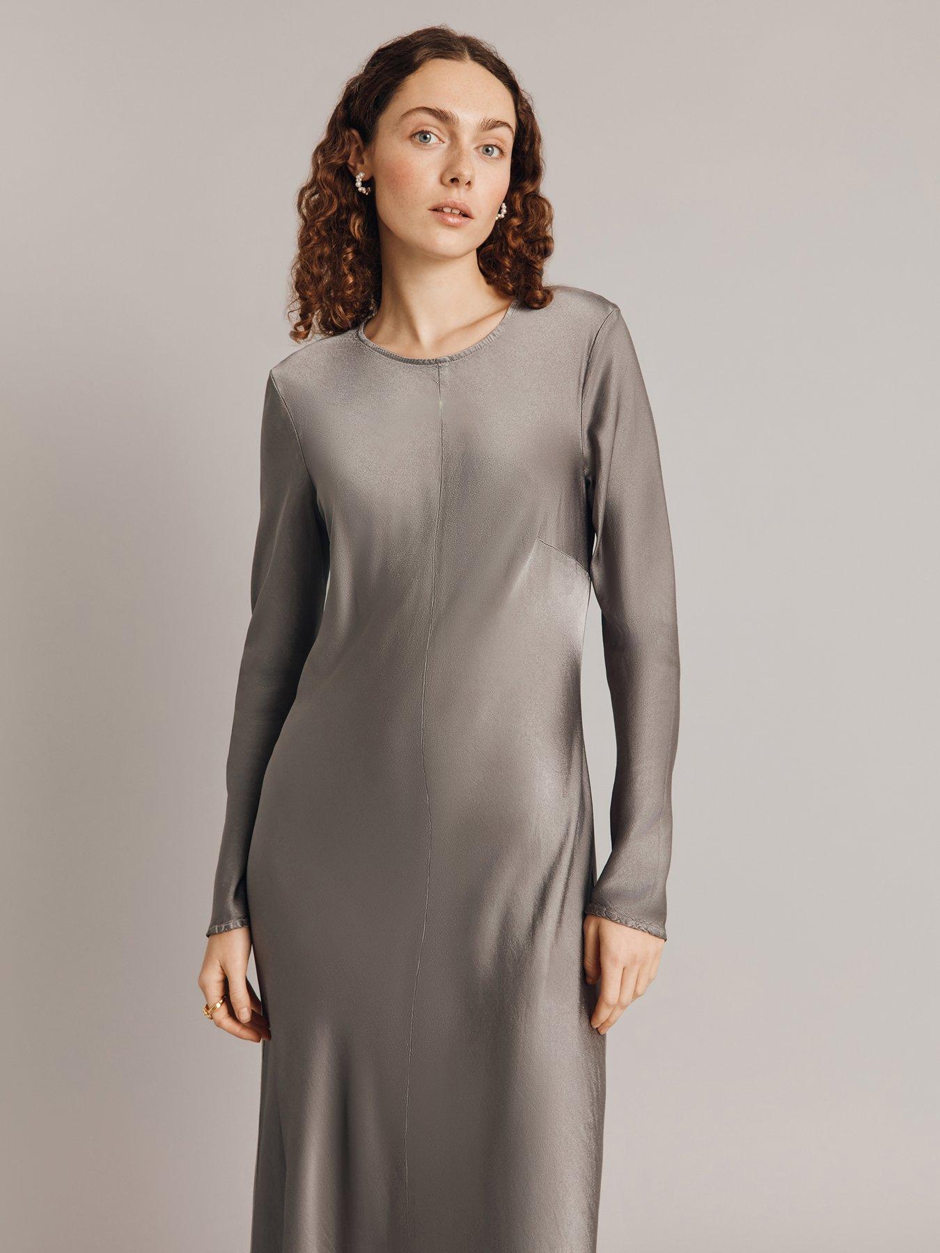 Ghost Mari Dress - Silver | Very