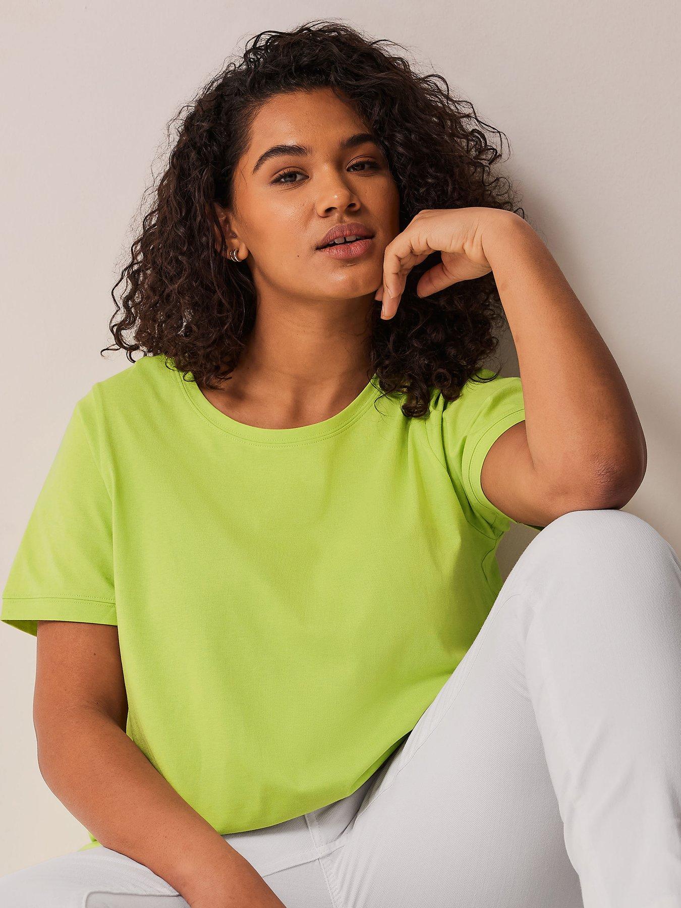 Evans Essential Tee Chartreuse | Very