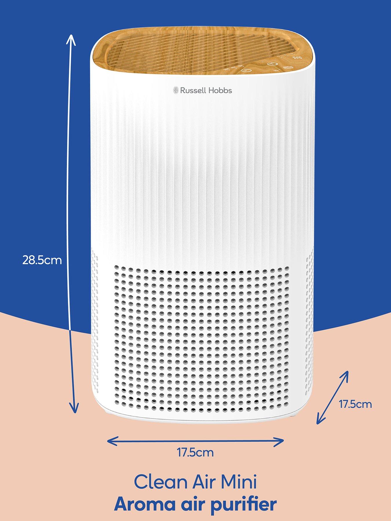 Russell Hobbs RHAP1032WDW Clean Air Mini Aroma Air Purifier | very.co.uk